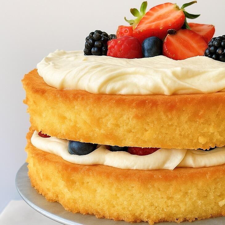 Victoria Sponge Cake | Liv's Baked Goodies