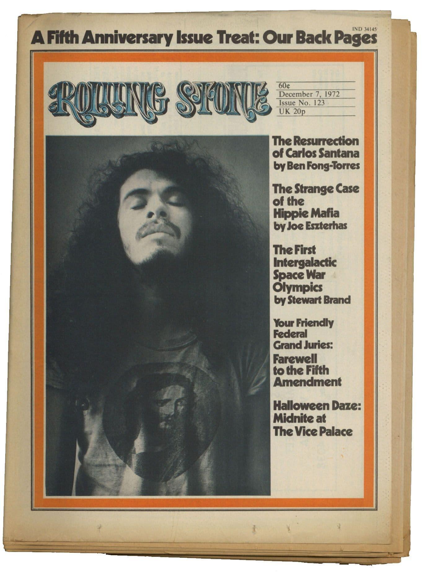 The Resurrection Of Santana Rolling Stone What's Your Latest Vinyl