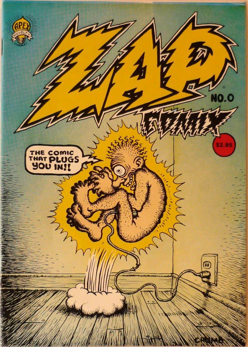ZAP Comix Issue No 0 Robert Crumb USA Underground Vintage Underground Comic Last Gasp 1988