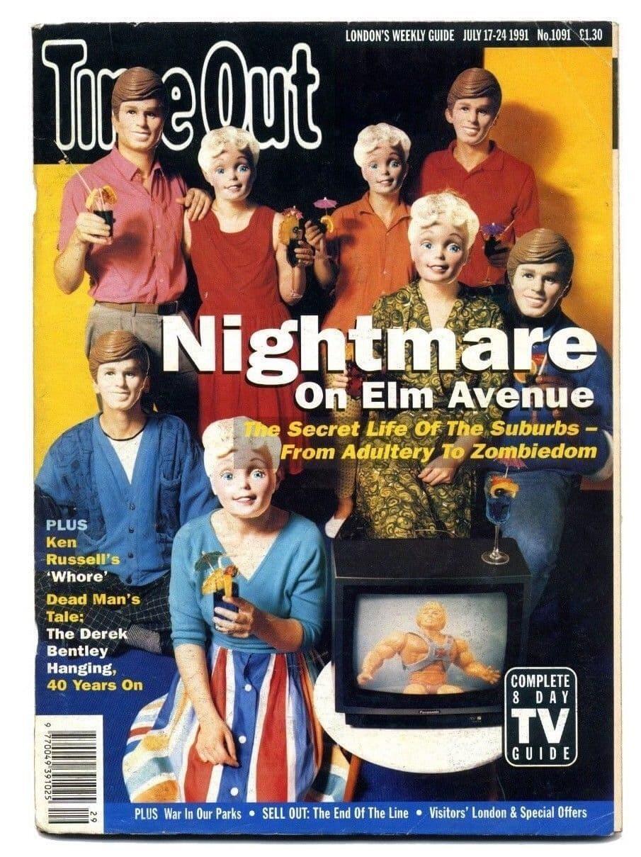 Time Out Magazine No 1091 July 17-24 1991 Ken Russell Derek Bentley Elm Avenue