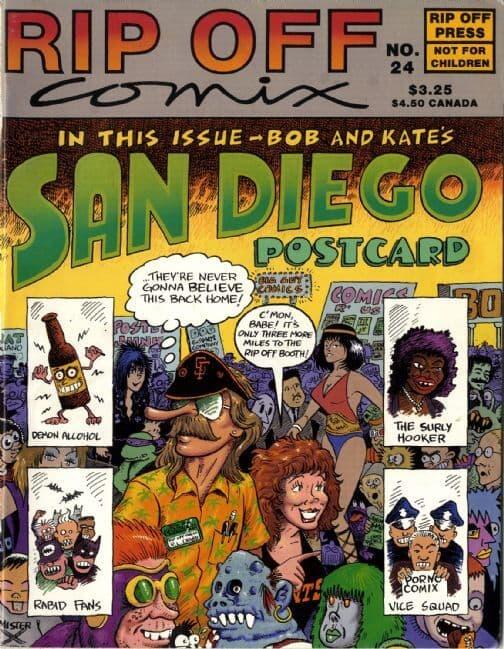 Rip Off Comix Issue No 24 FALL 1989