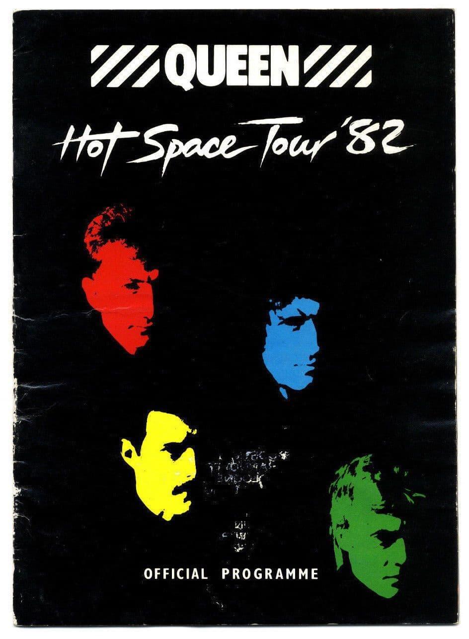 Queen Hot Space Tour programme 1982
