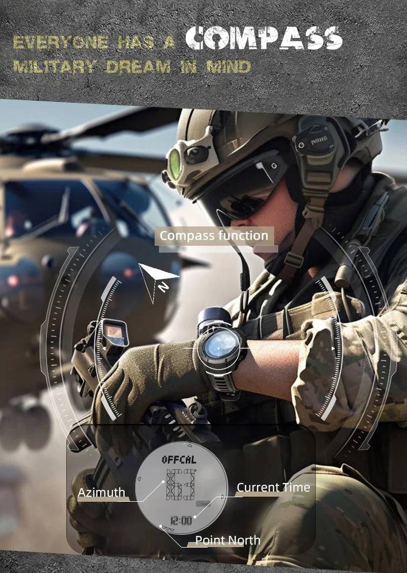 North Edge Vertico Watch, Compass, Altimeter, Barometer, Carbon Fibre ...