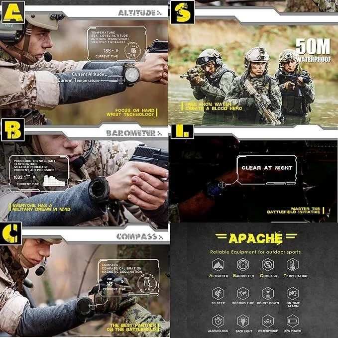 North Edge Apache Tactical Watch - Exclusive offers at Threadz Store ...