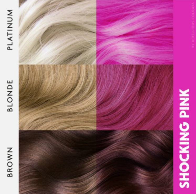 Shocking Pink | Rebellious Hair Dye | Vegan-Friendly