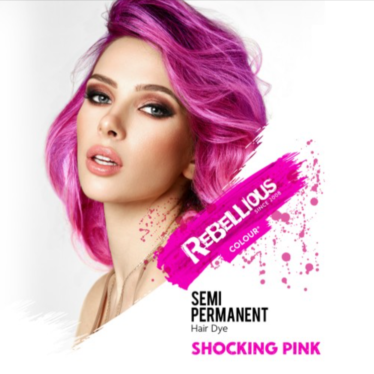 Shocking Pink | Rebellious Hair Dye | Vegan-Friendly
