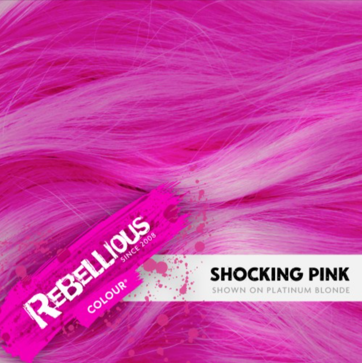 Shocking Pink | Rebellious Hair Dye | Vegan-Friendly