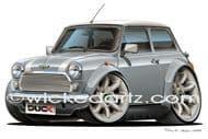 Classic Mini Cooper Silver DK Items from 950