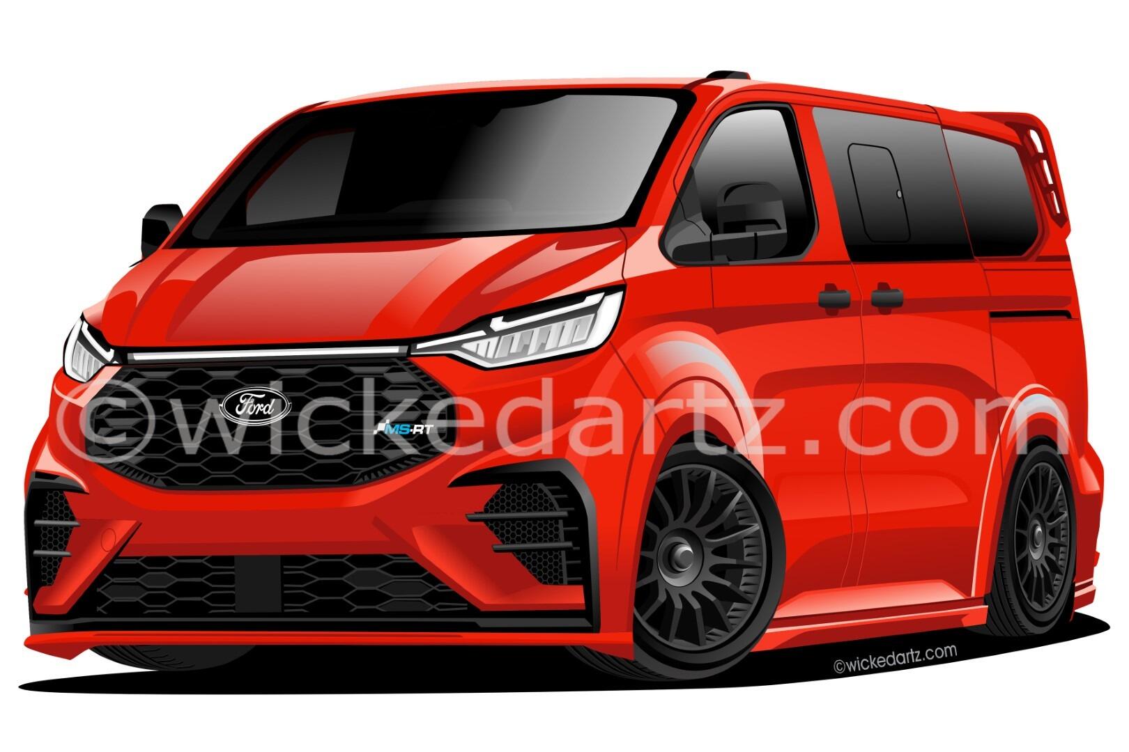 Ford Transit Custom MS-RT Items from 950