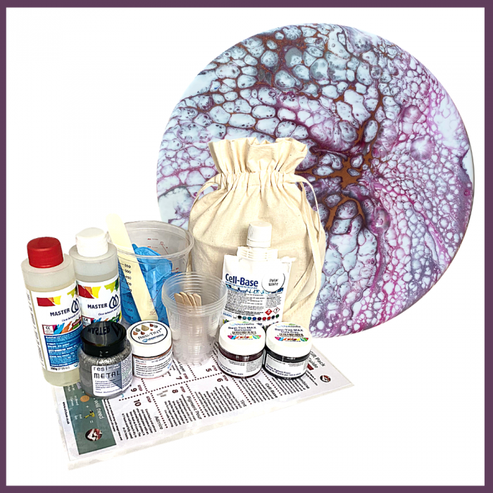 Resin Art Gift Pack Cell-Base Marooned | Eli-Chem Resins | Art Resin ...