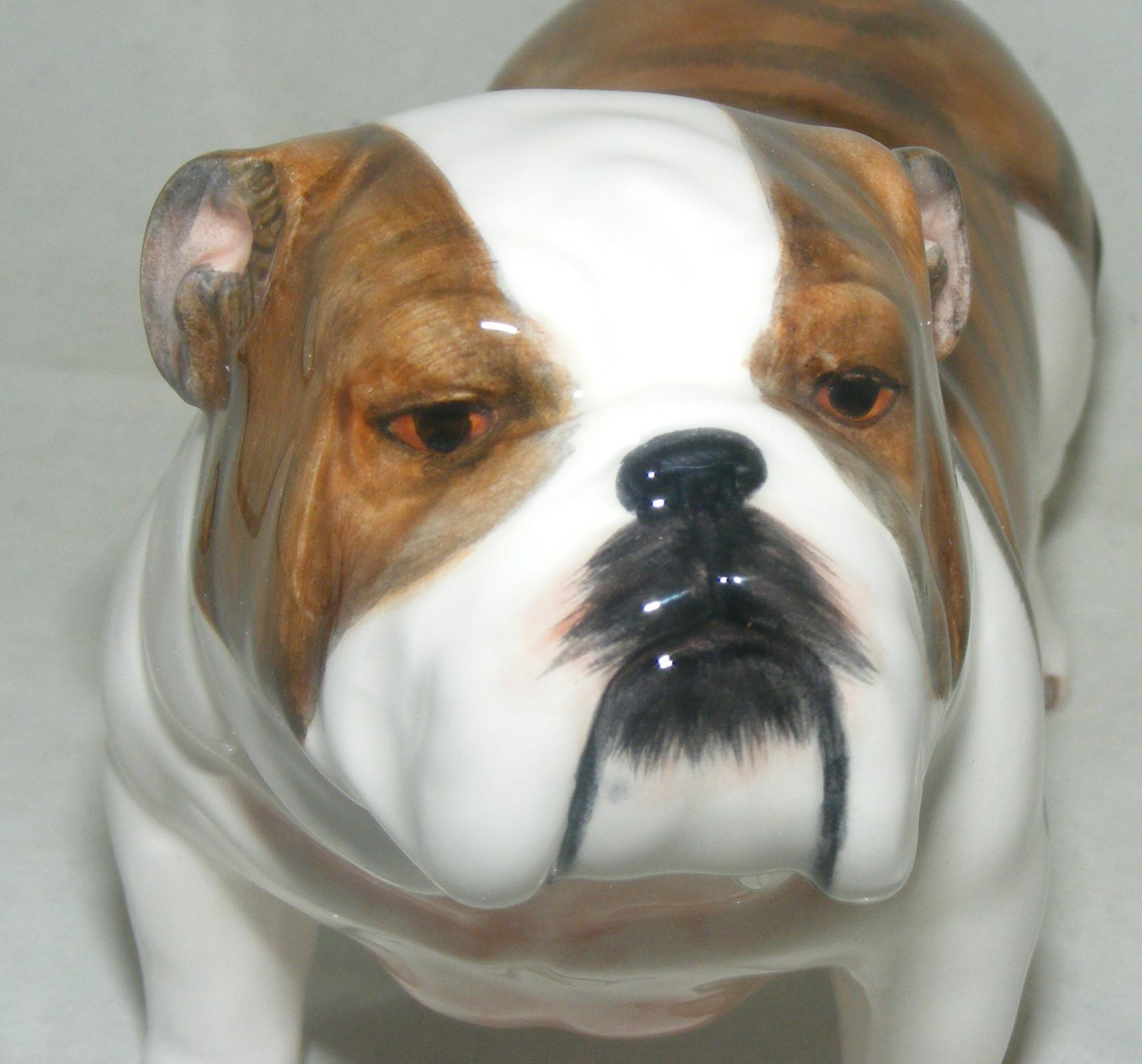 John Beswick Animal Figure Bulldog Brindle JBD82