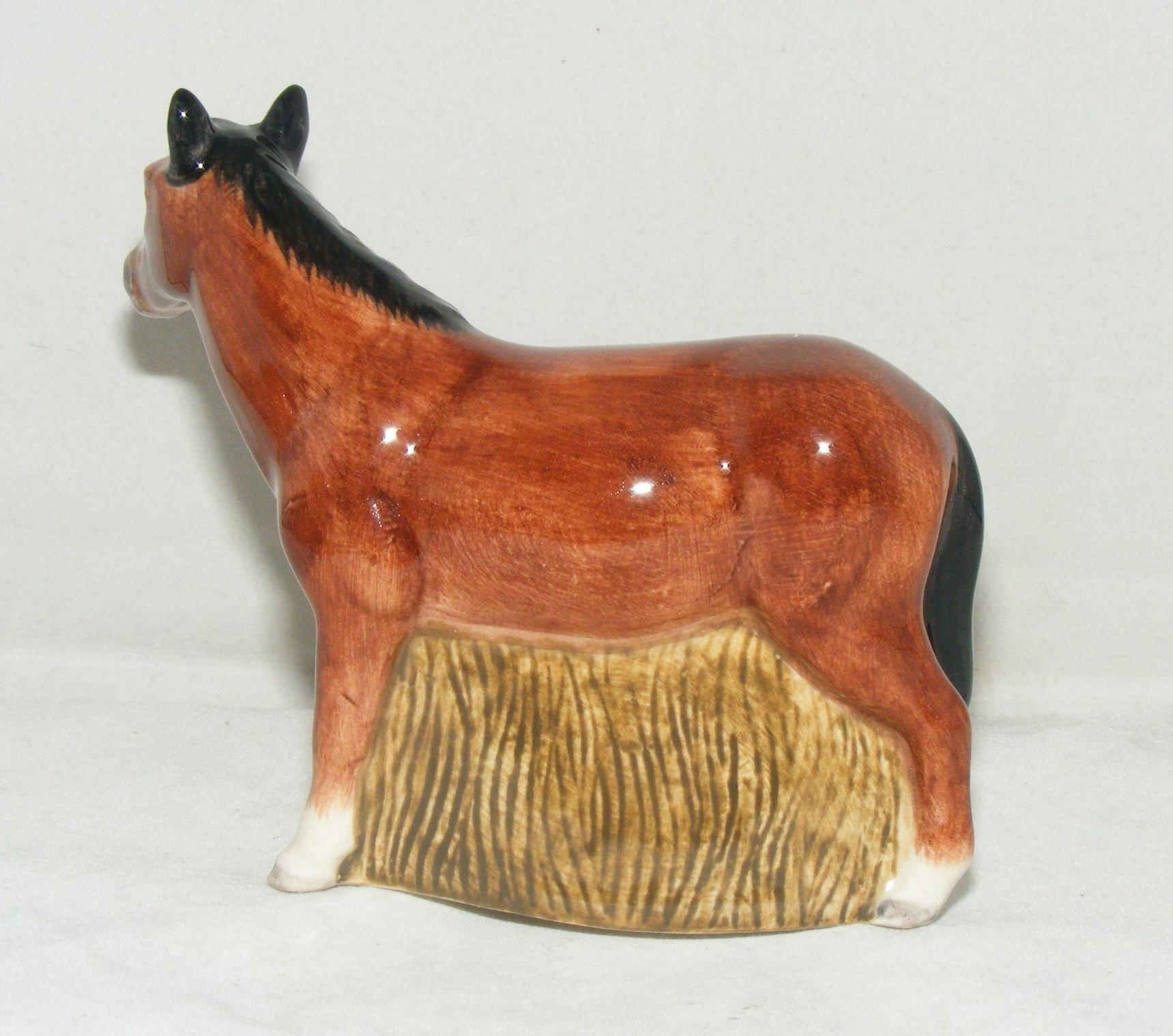 Quail Ceramics Animal Figure New Forest Pony Head Up 821