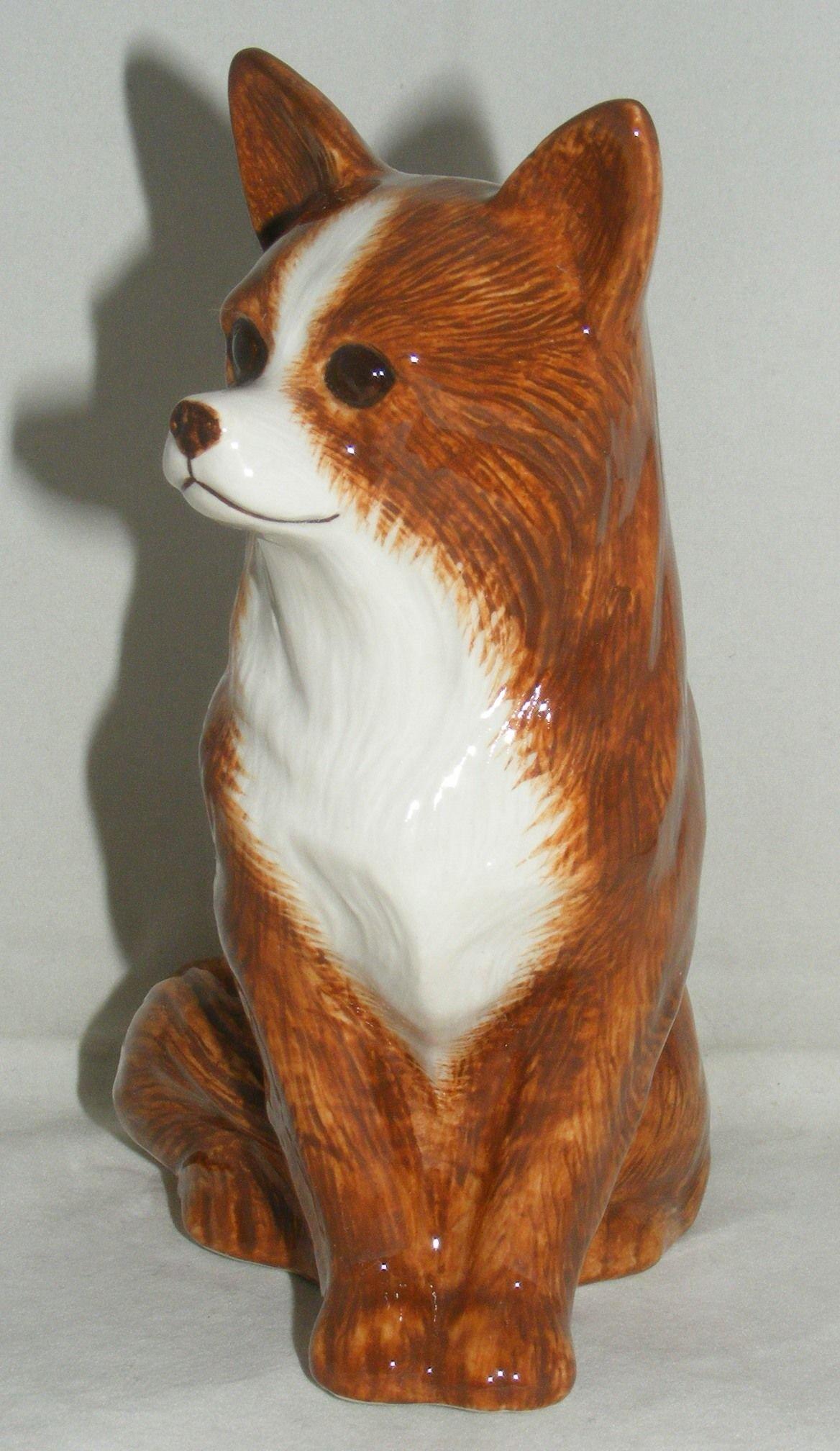 Quail Ceramics Chihuahua Dog Money Box 859