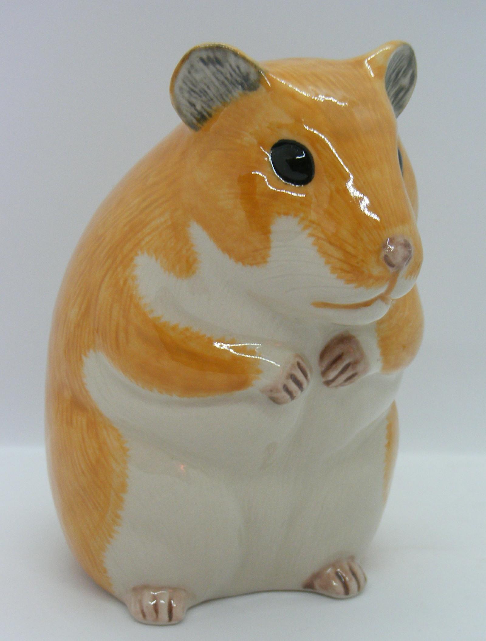 Quail Ceramics Animal Figure Hamster Money Box 638