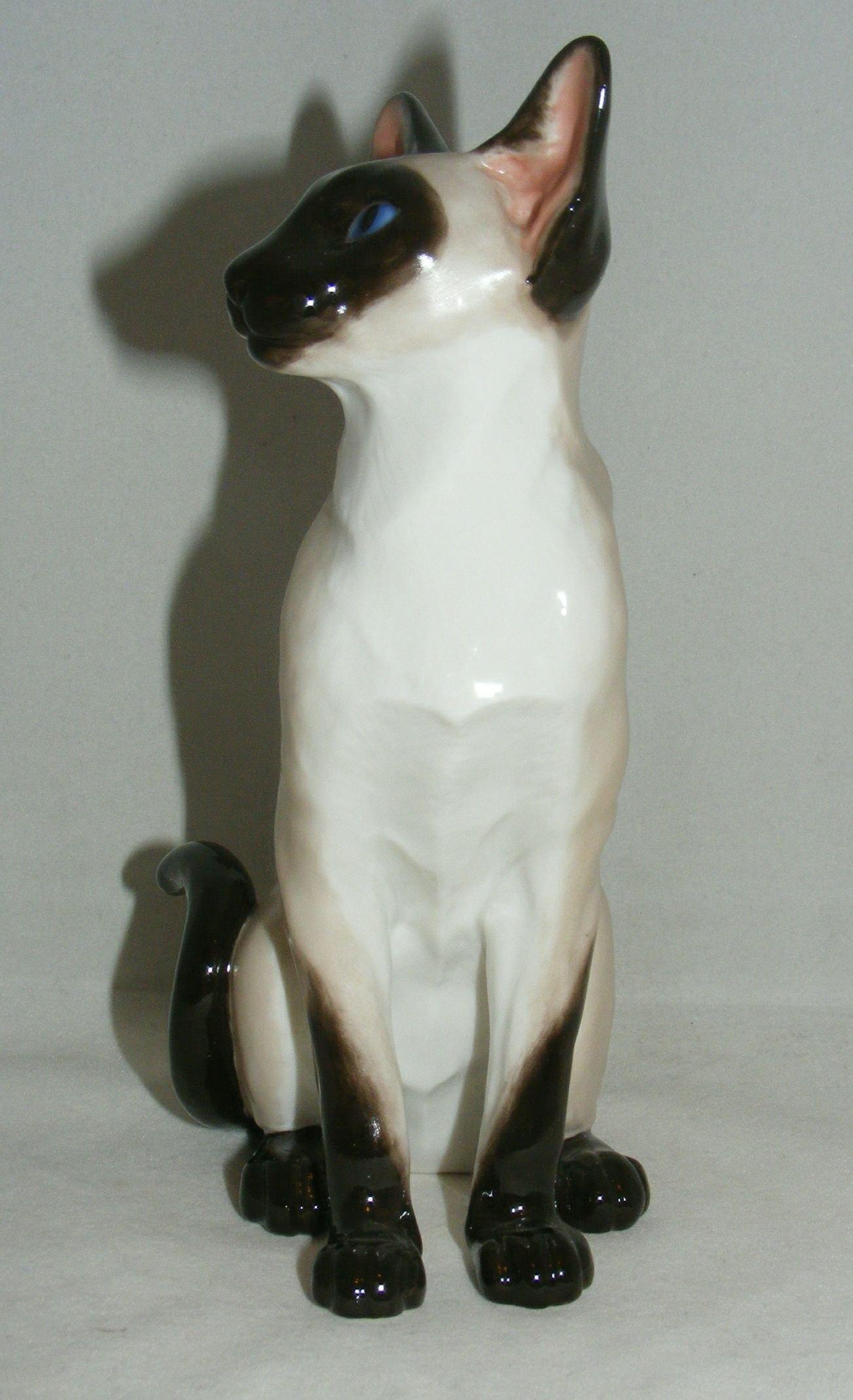 John Beswick Connoisseur Collection Siamese Cat Colour Point JBCOC7