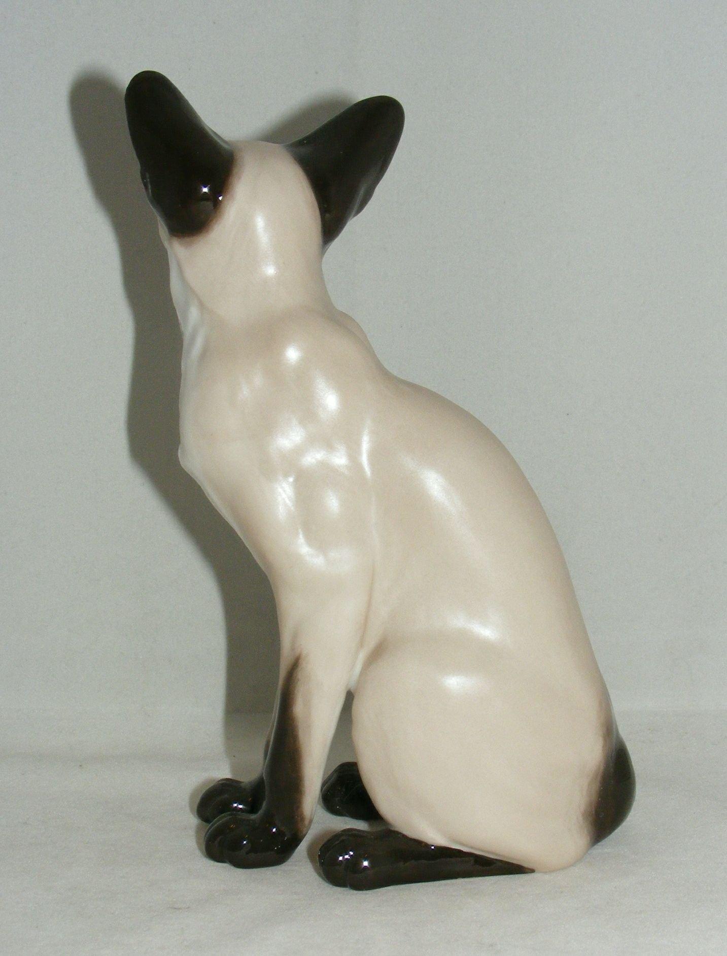 John Beswick Connoisseur Collection Siamese Cat Colour Point JBCOC7