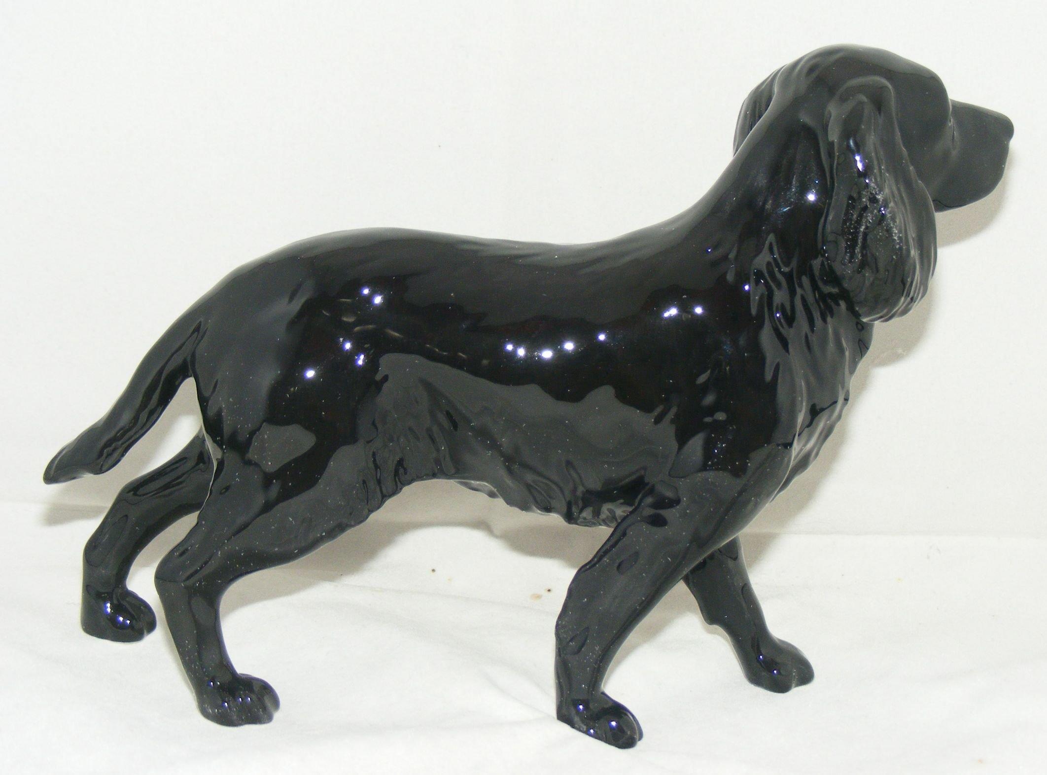 John Beswick Connoisseur Collection Cocker Spaniel Dog Black JBCOD6