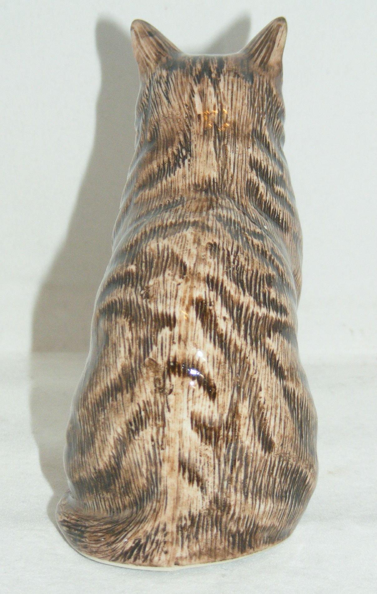 Quail Ceramics Animal Figure Moggie (Cat) "Clementine" 4" 743