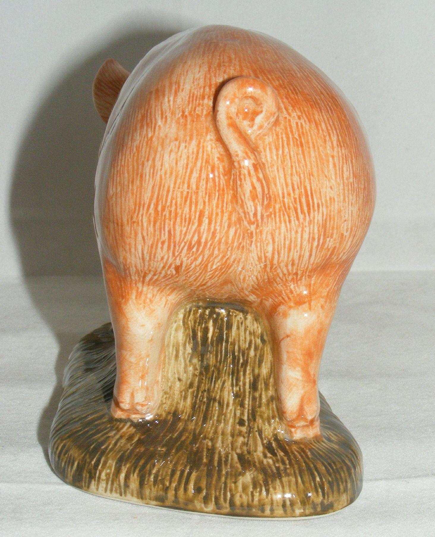 Quail Ceramics Tamworth Pig Money Box 466