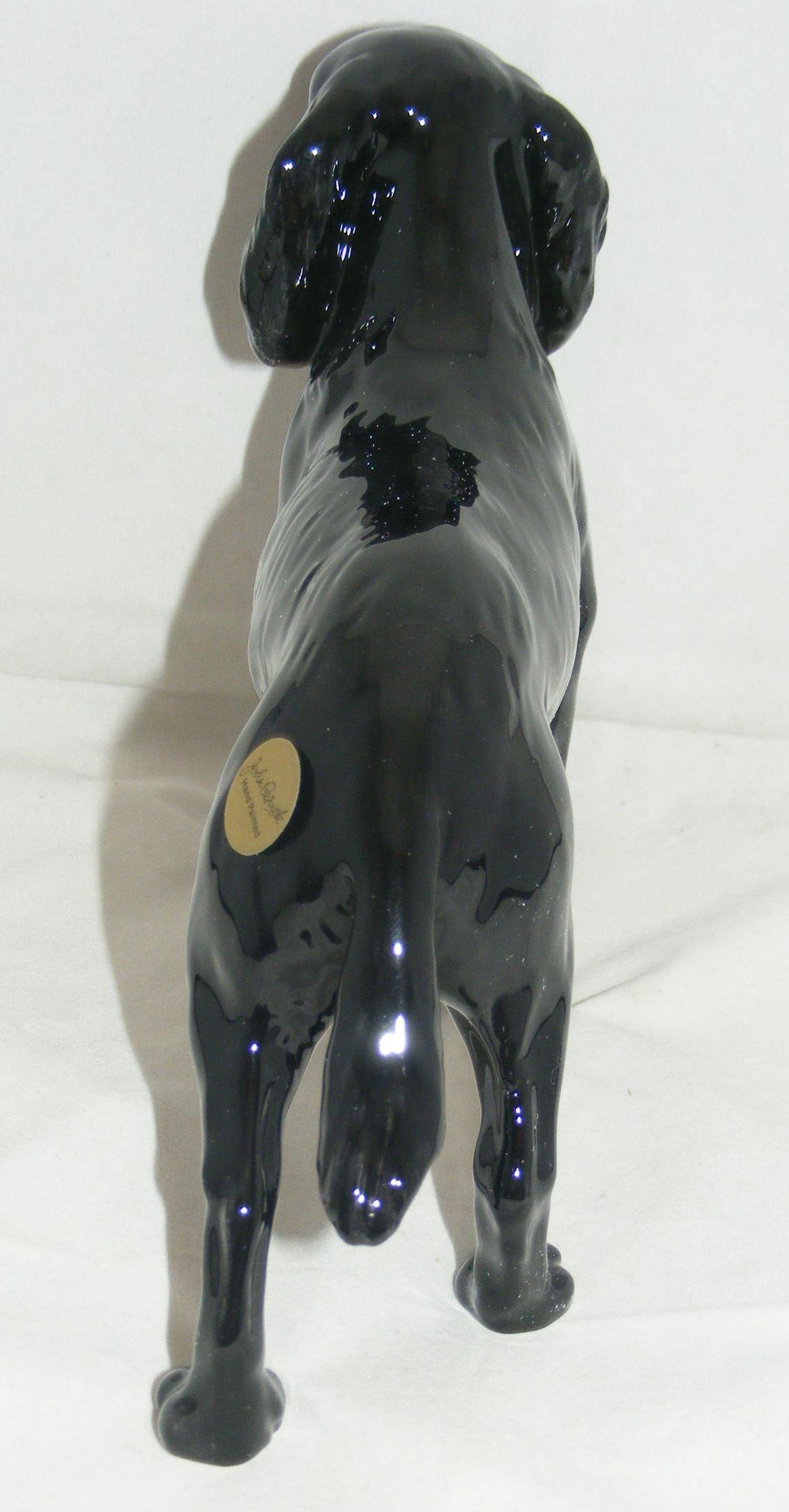 John Beswick Connoisseur Collection Cocker Spaniel Dog Black JBCOD6