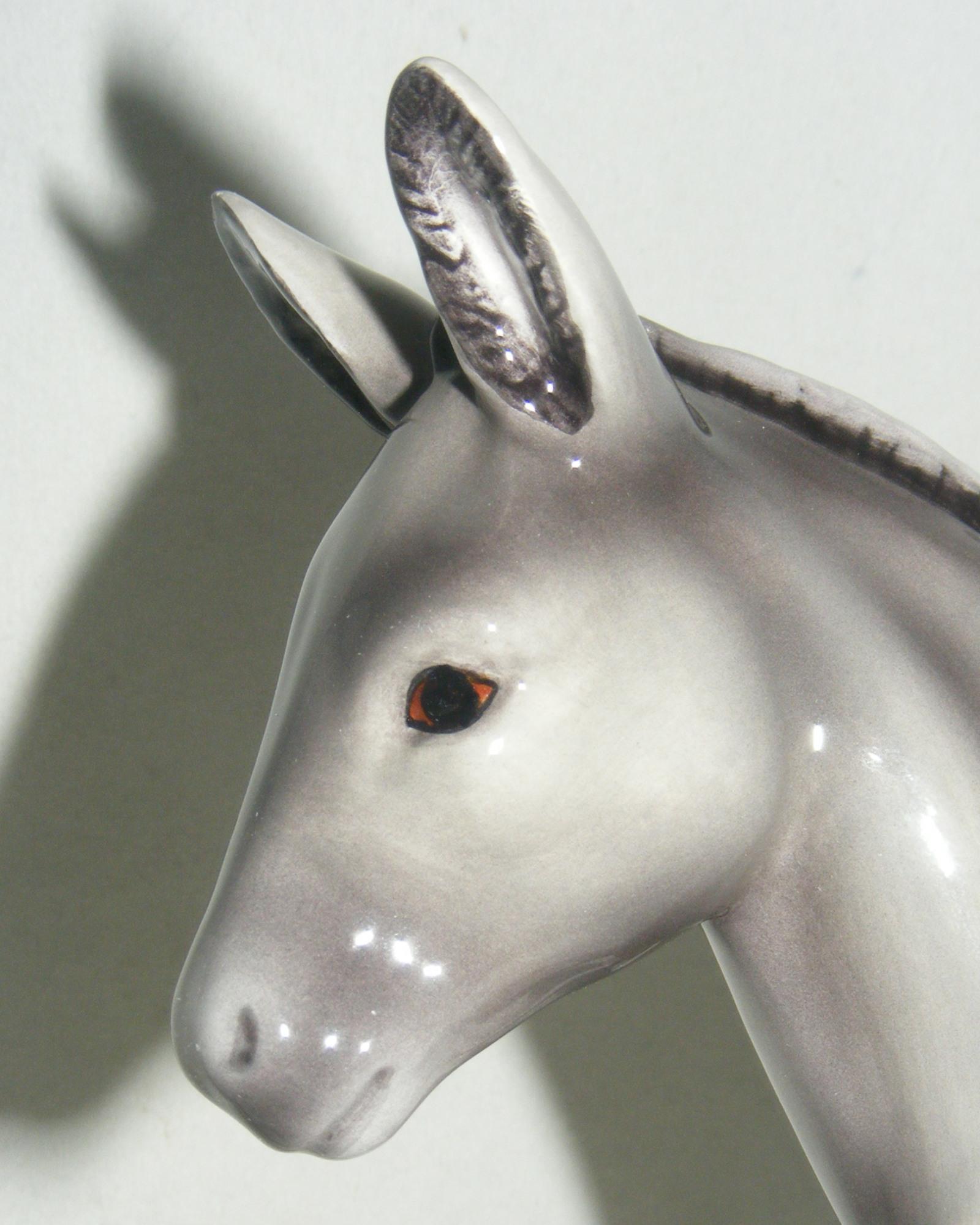 John Beswick Animal Figure Grey Donkey JBM61