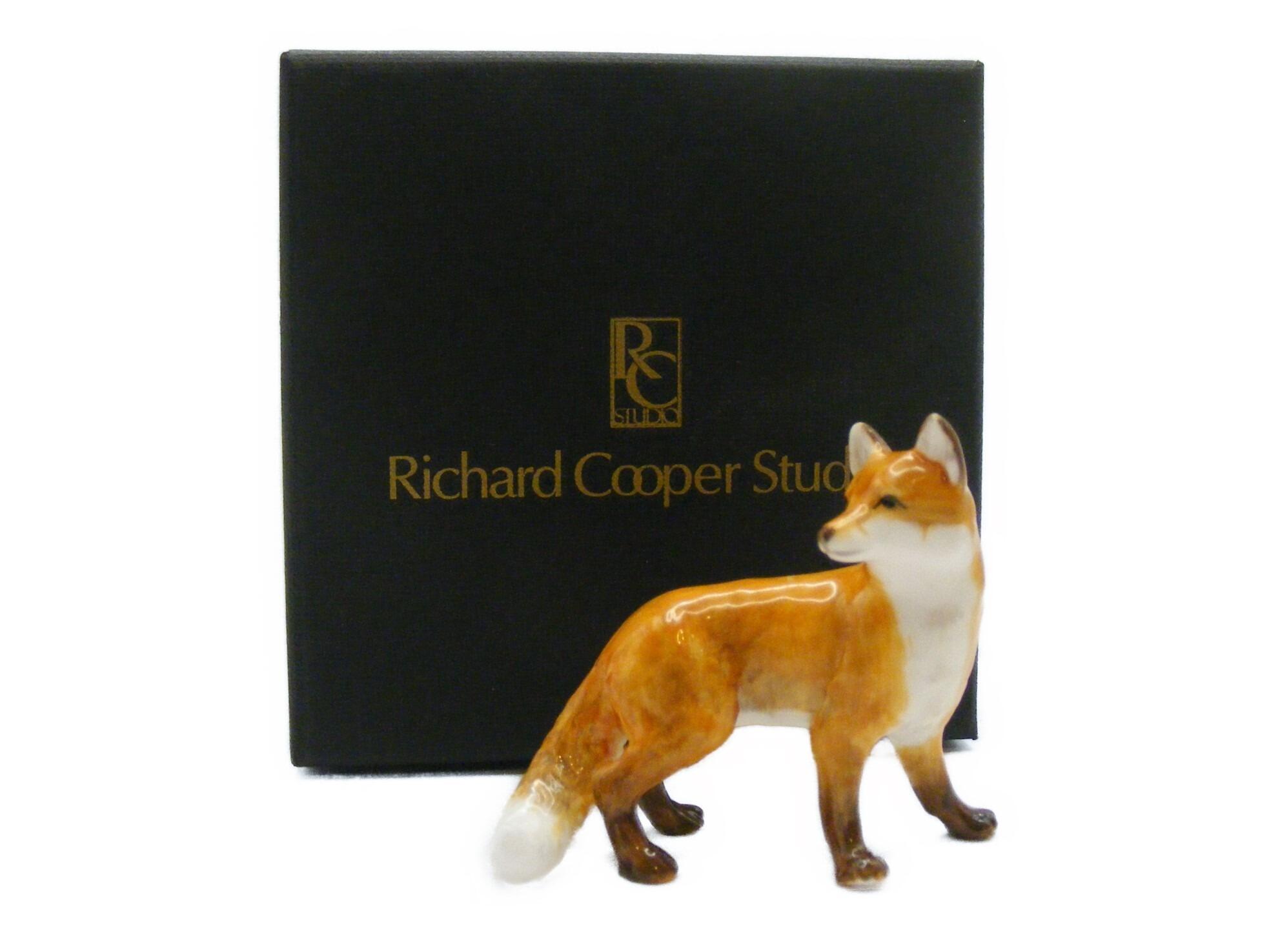 Richard Cooper The Cottage Studio Bone China Fox 108BC