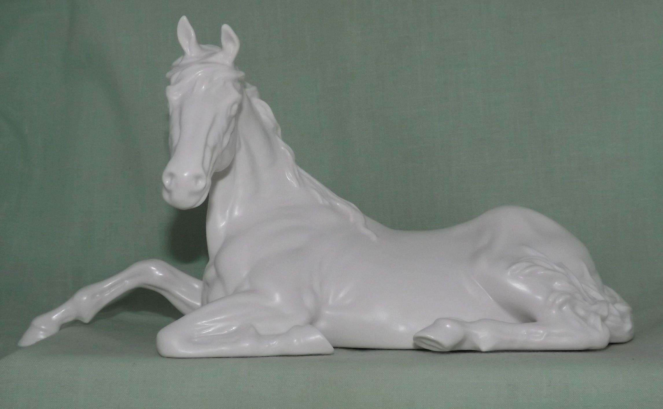 John Beswick Animal Figure Archive Horse Spirit of Peace White JBNS3W