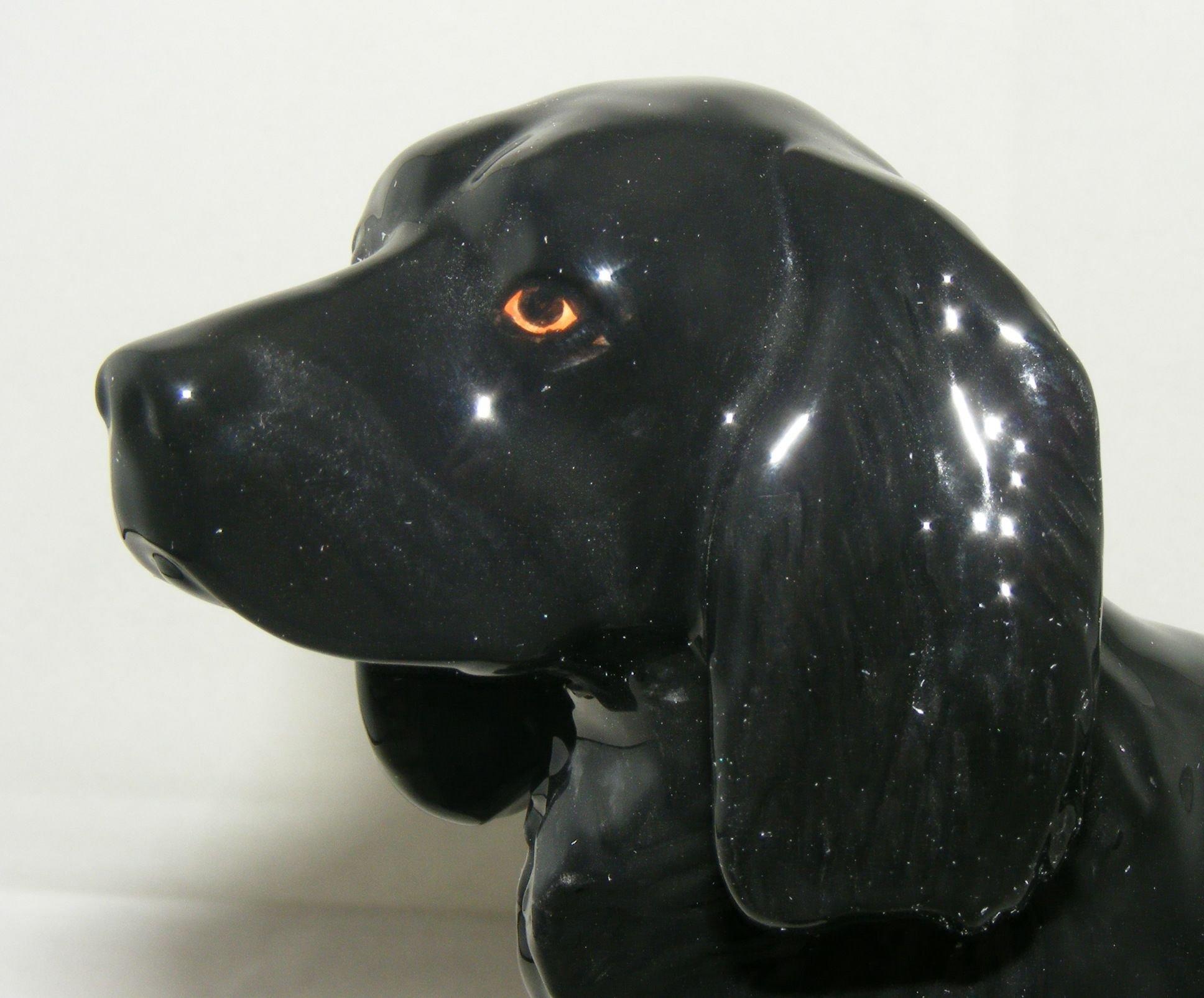 John Beswick Connoisseur Collection Cocker Spaniel Dog Black JBCOD6