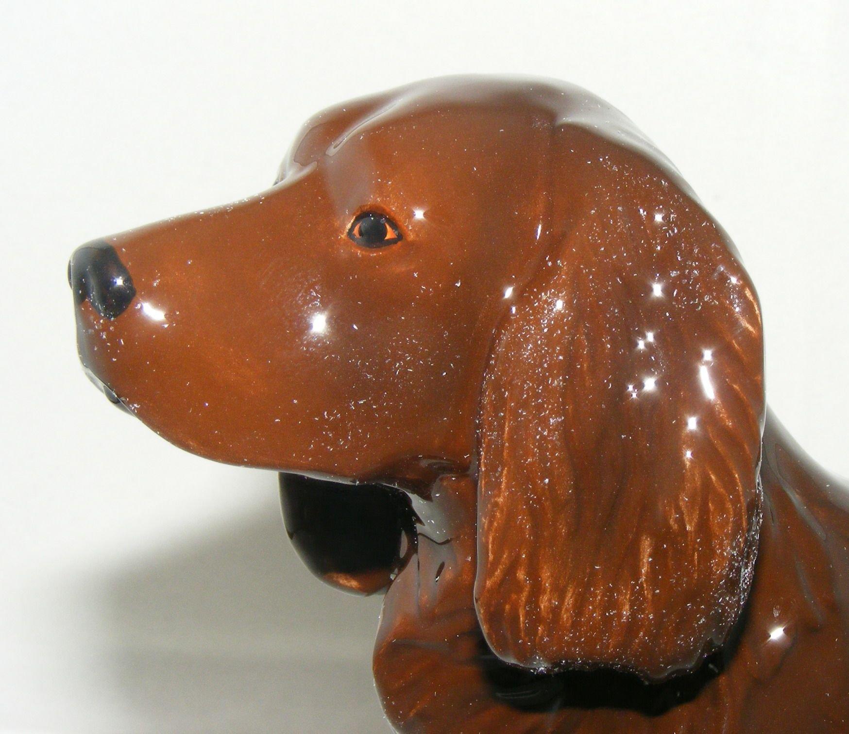 John Beswick Connoisseur Collection Cocker Spaniel Dog Chocolate JBCOD8