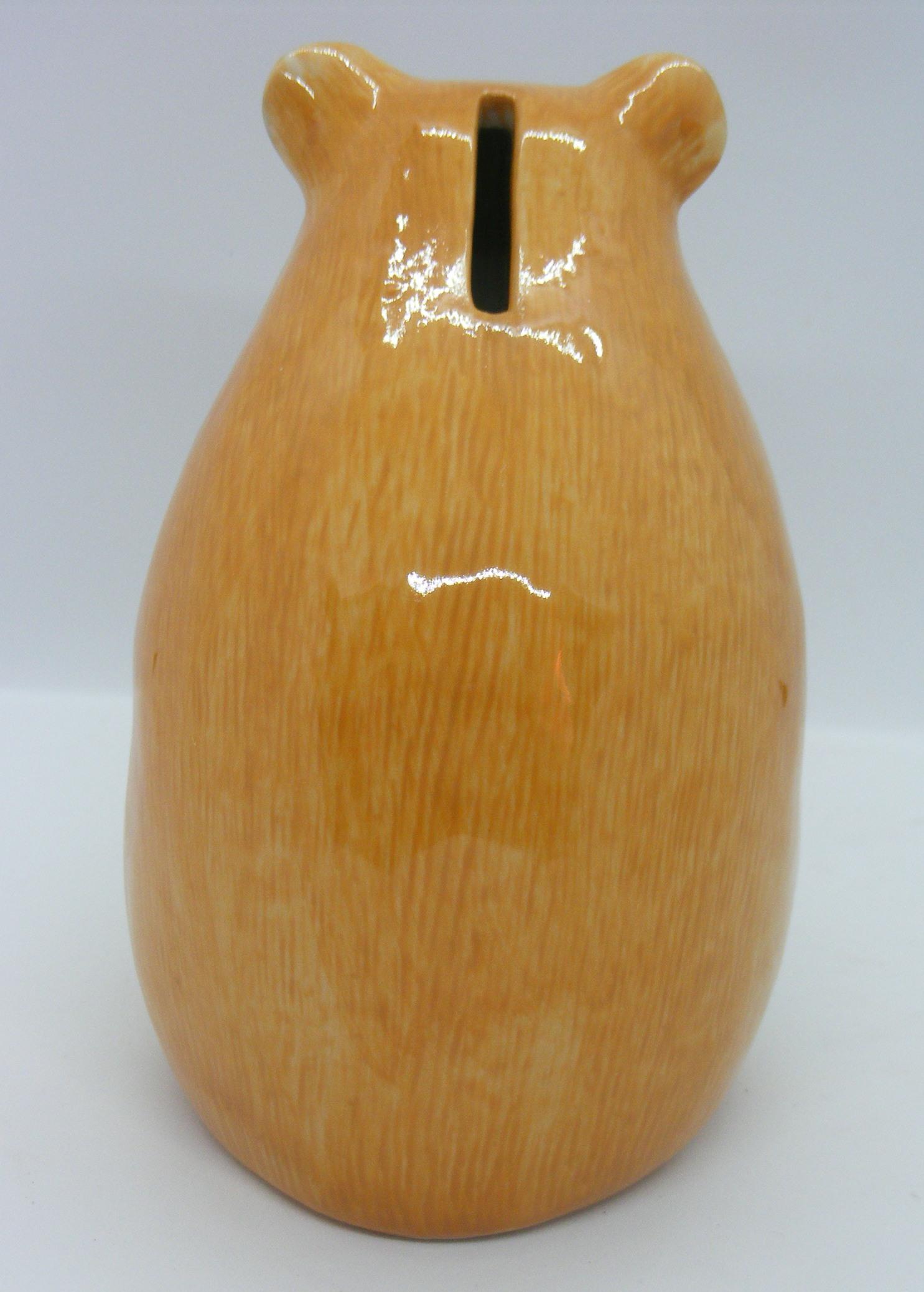 Quail Ceramics Animal Figure Hamster Money Box 638