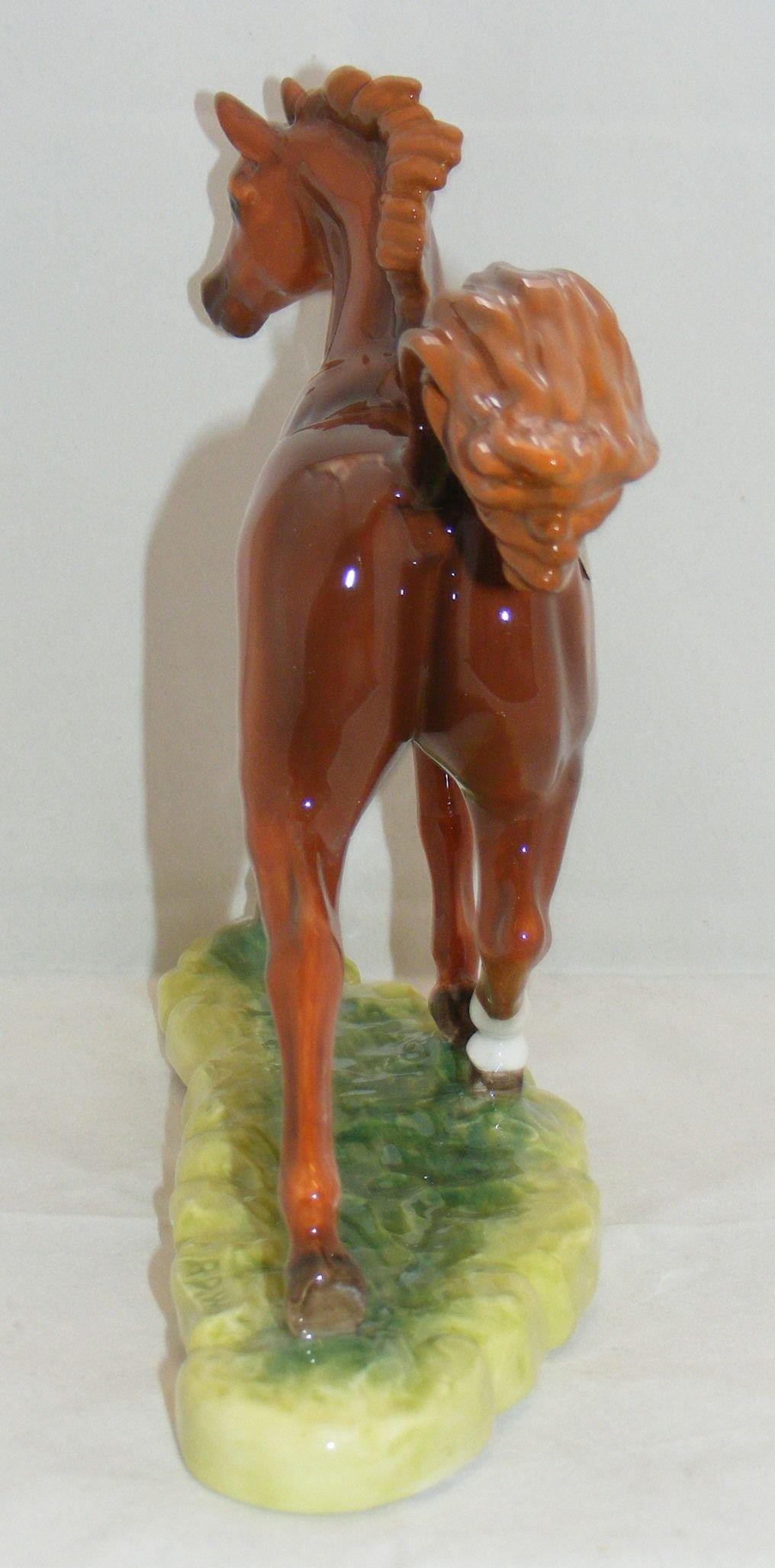 John Beswick Animal Figure Arab Stallion Bay Limited Edition JBH37