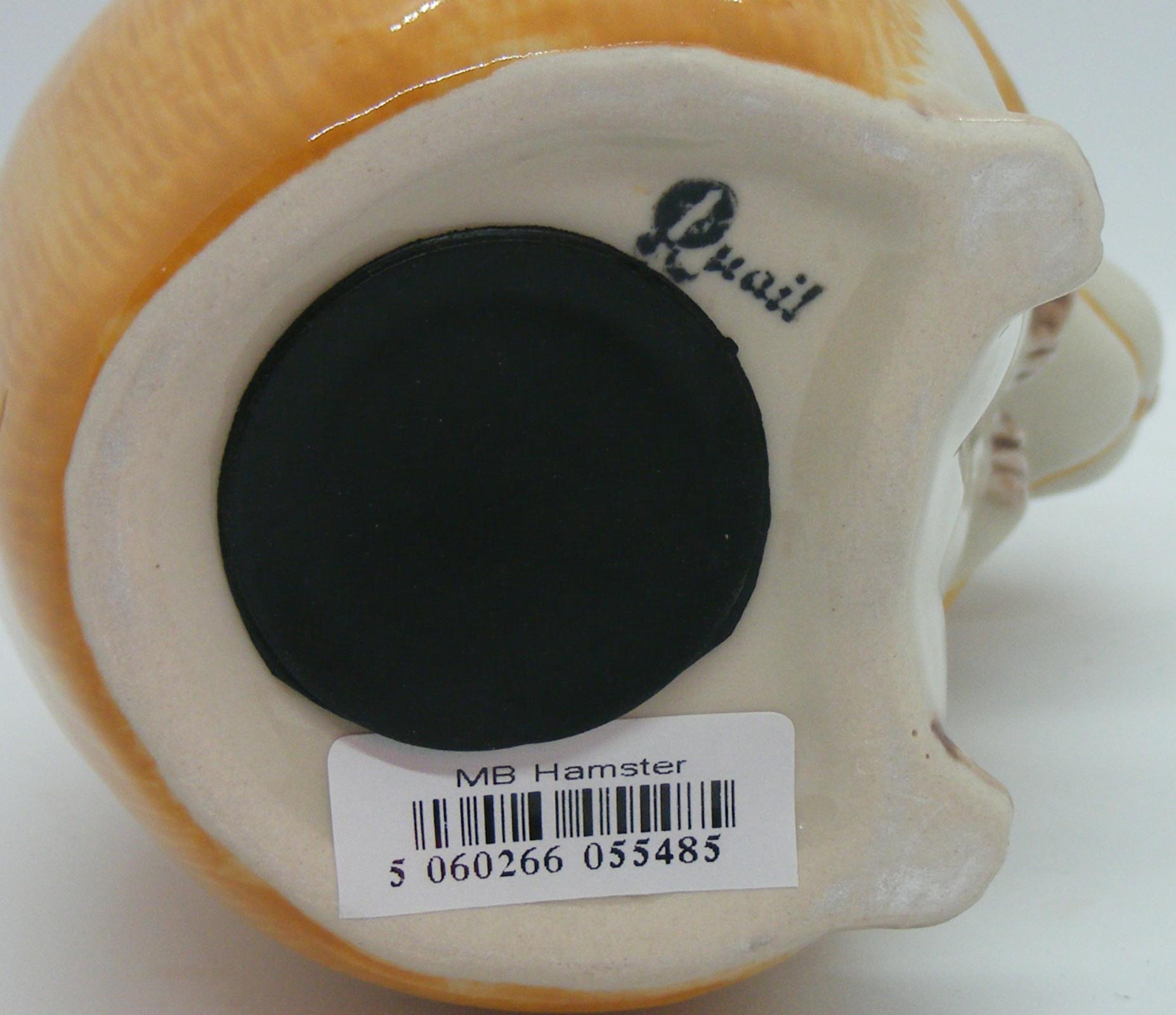 Quail Ceramics Animal Figure Hamster Money Box 638