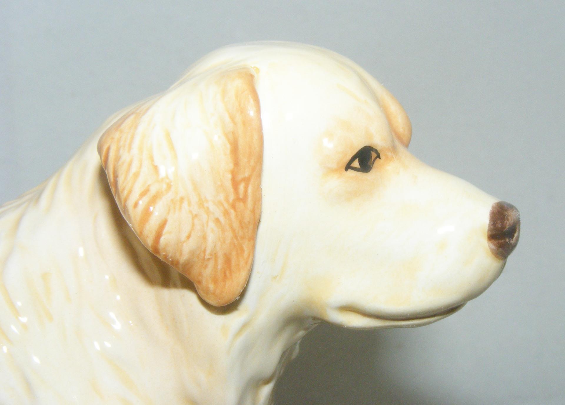 John Beswick Animal Figure Golden Retriever Dog Light Golden JBD81