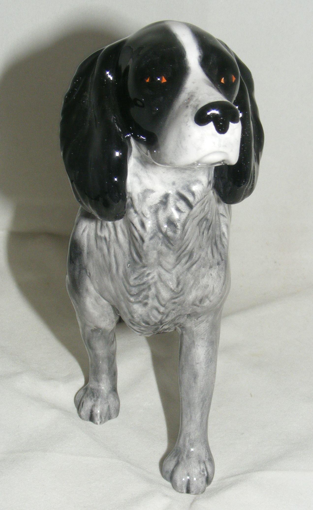 John Beswick Connoisseur Collection Cocker Spaniel Dog Blue Roan JBCOD7