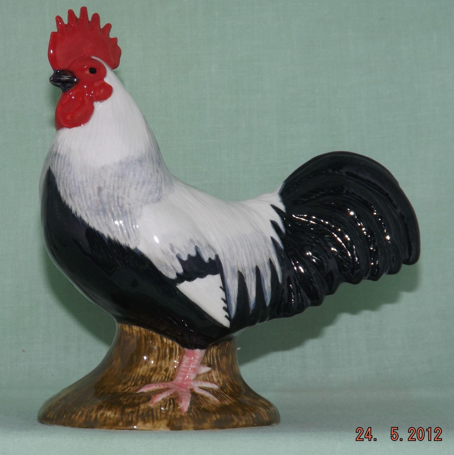 Quail Ceramics Animal Figure Dorking Cockerel 453