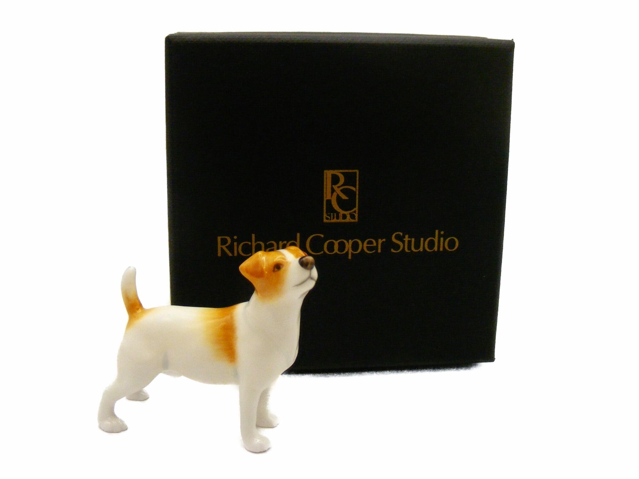 Richard Cooper The Cottage Studio Bone China Jack Russell Terrier 102BC