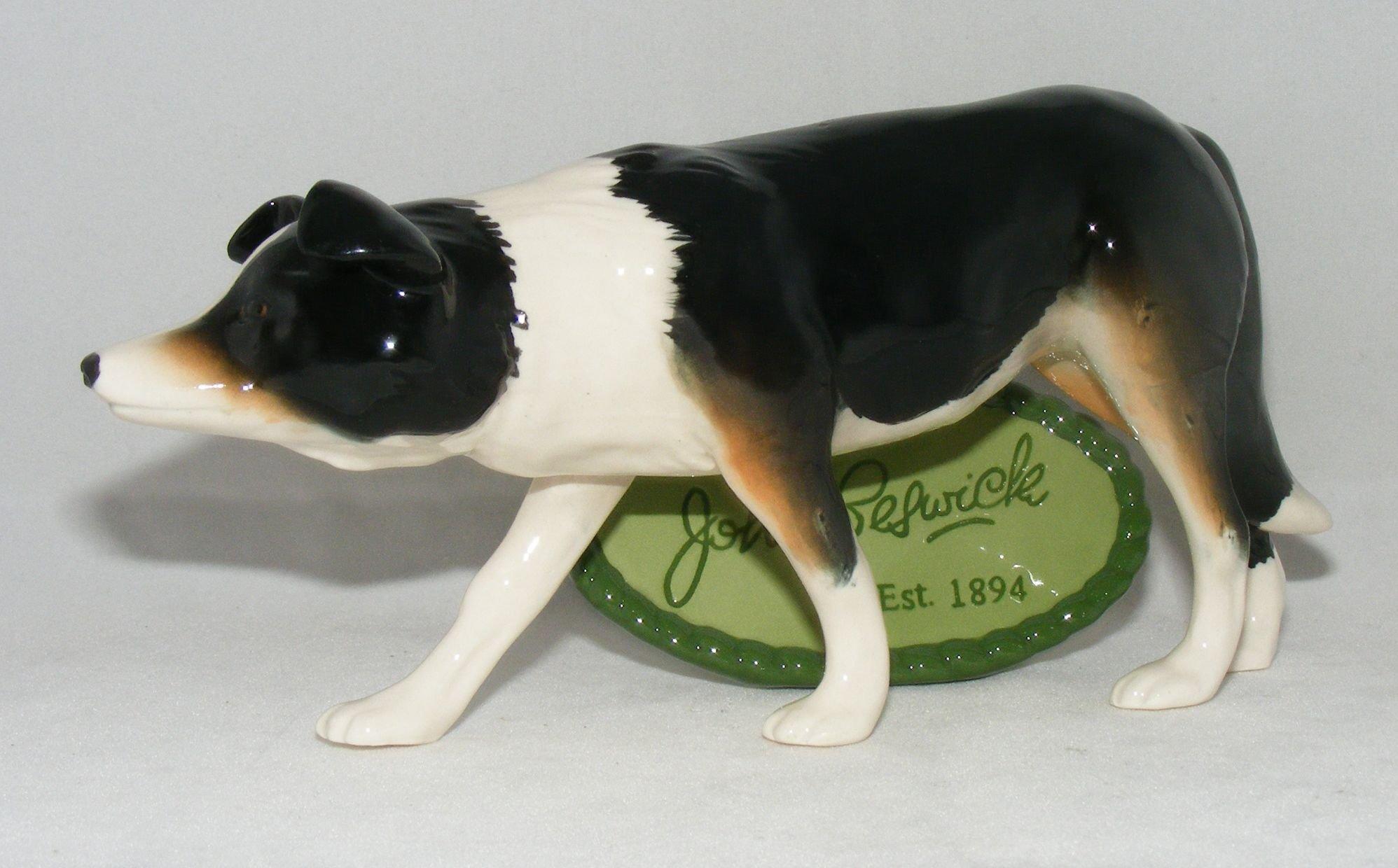 John Beswick Animal Figure Border Collie Standing JBD58