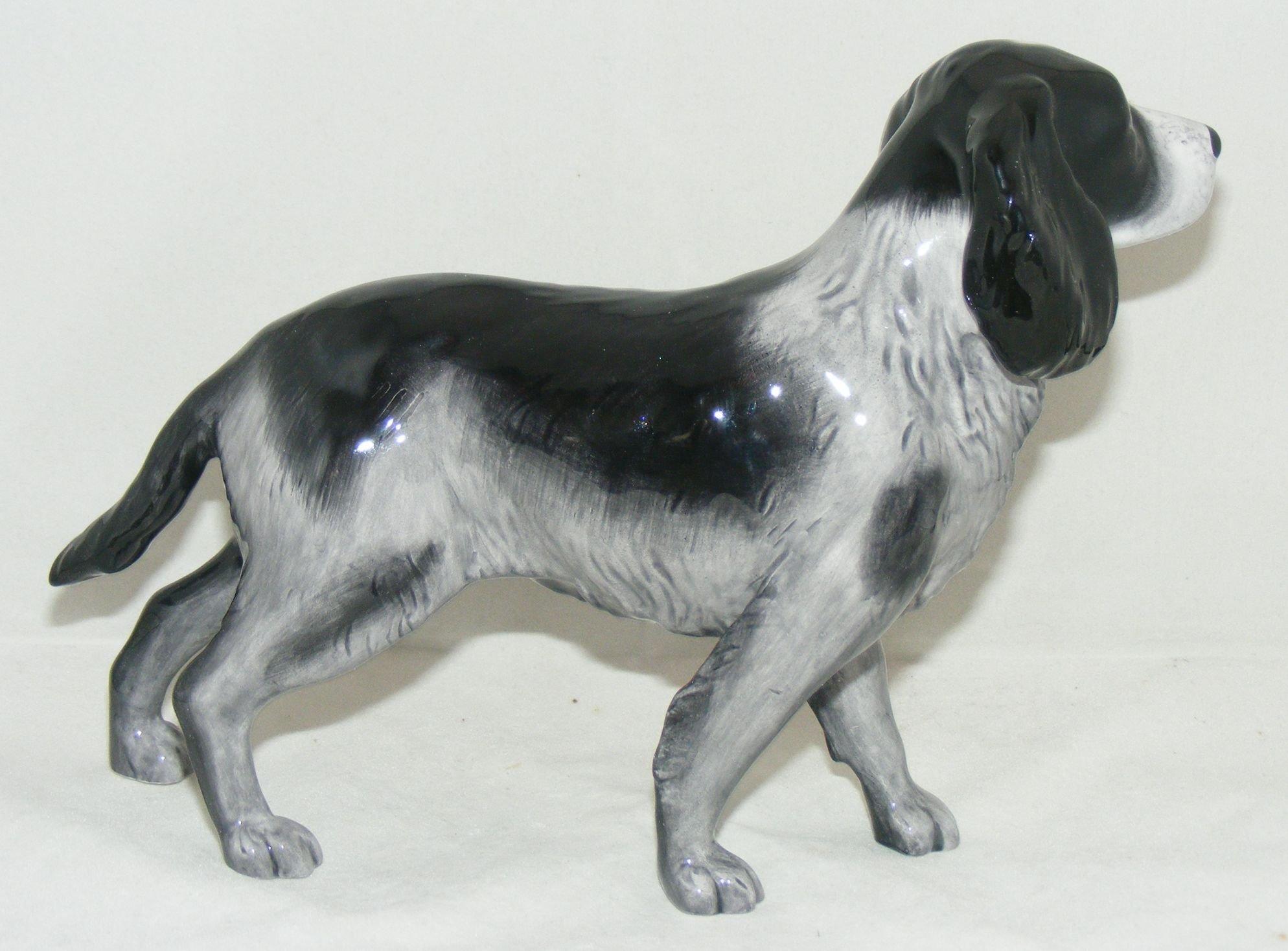 John Beswick Connoisseur Collection Cocker Spaniel Dog Blue Roan JBCOD7