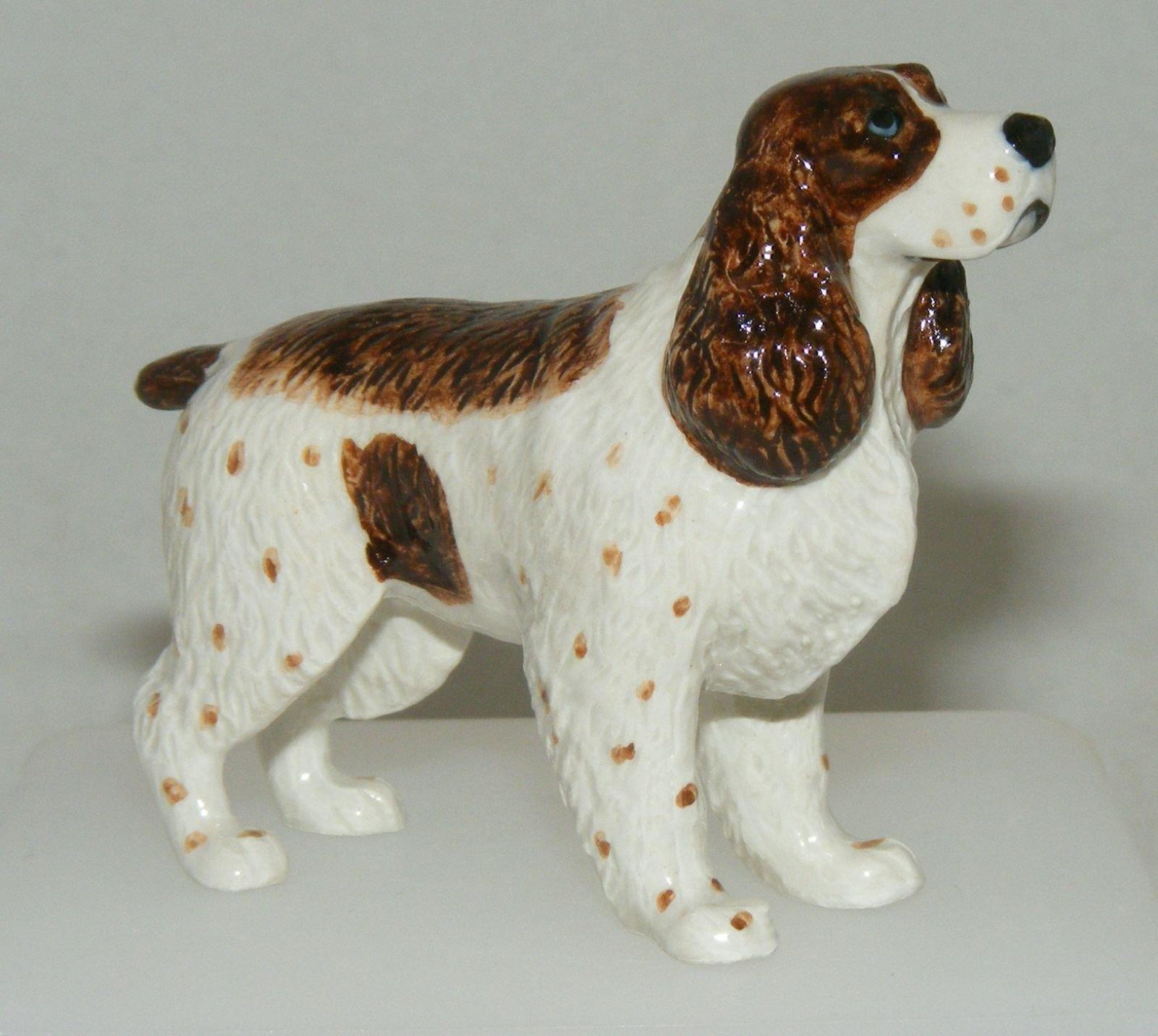 Klima Miniature Porcelain Animal Figure Springer Spaniel M182