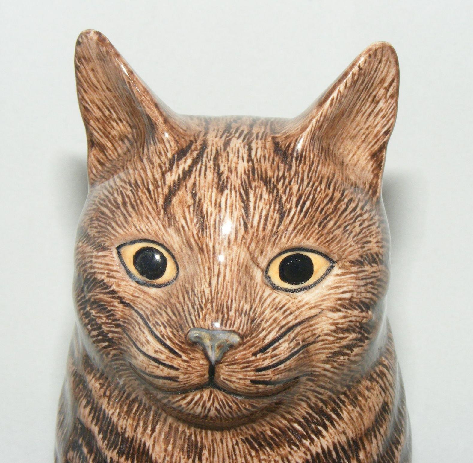 Quail Ceramics Animal Figure Moggie (Cat) "Clementine" 6" 743
