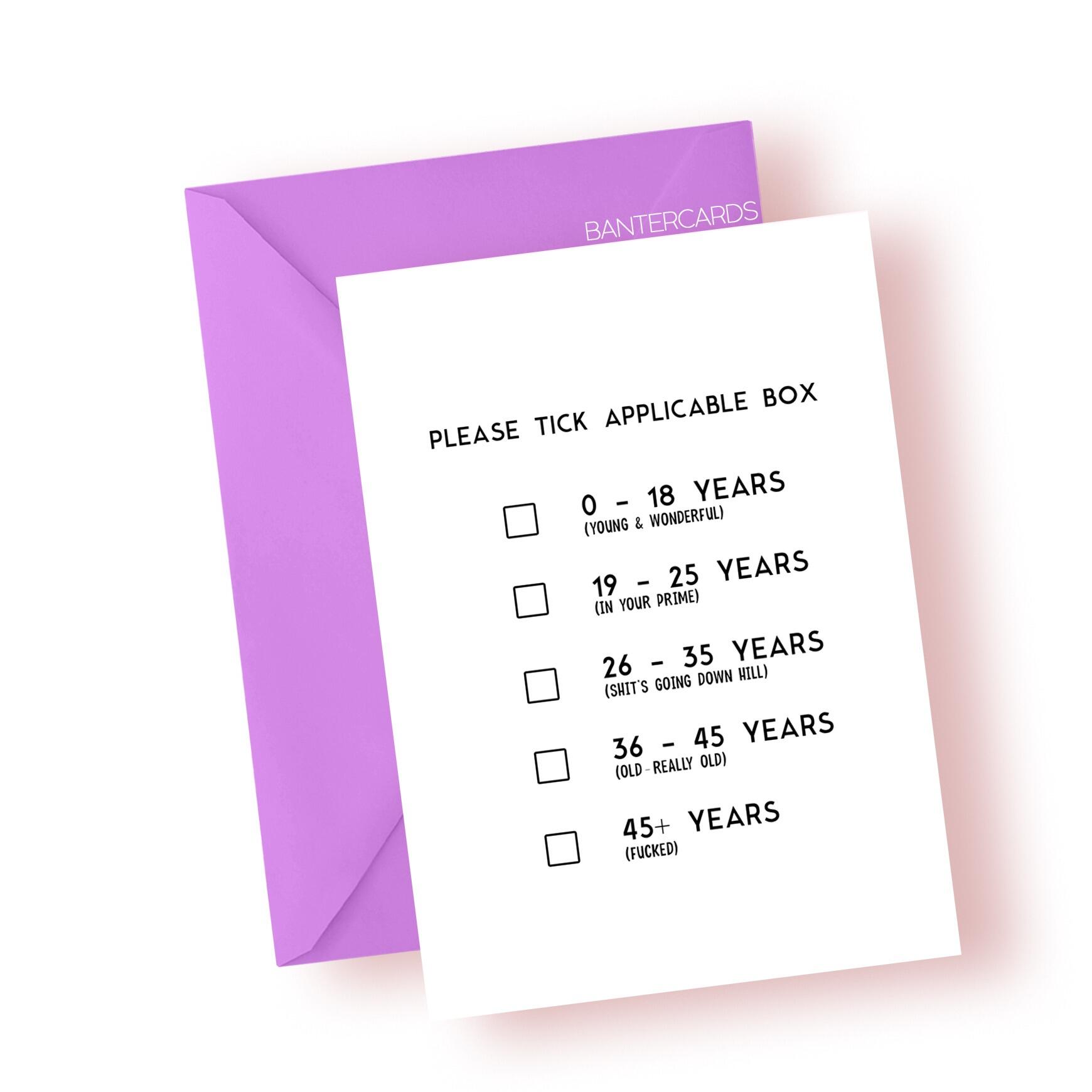 Rude Cards | Funny Cards | Banter Cards | Sweary Cards | Funny Birthday ...