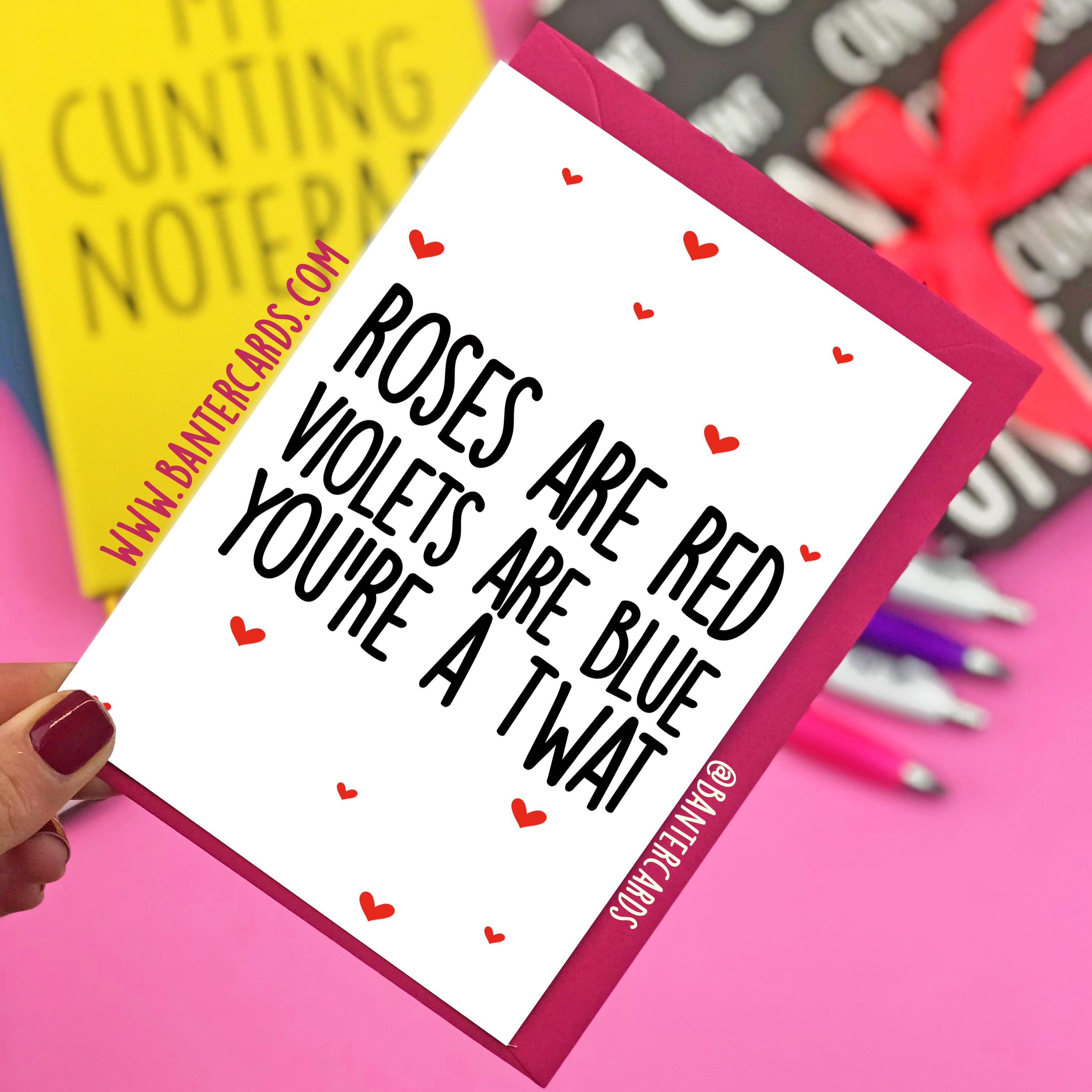 rude card | banter cards | funny cards