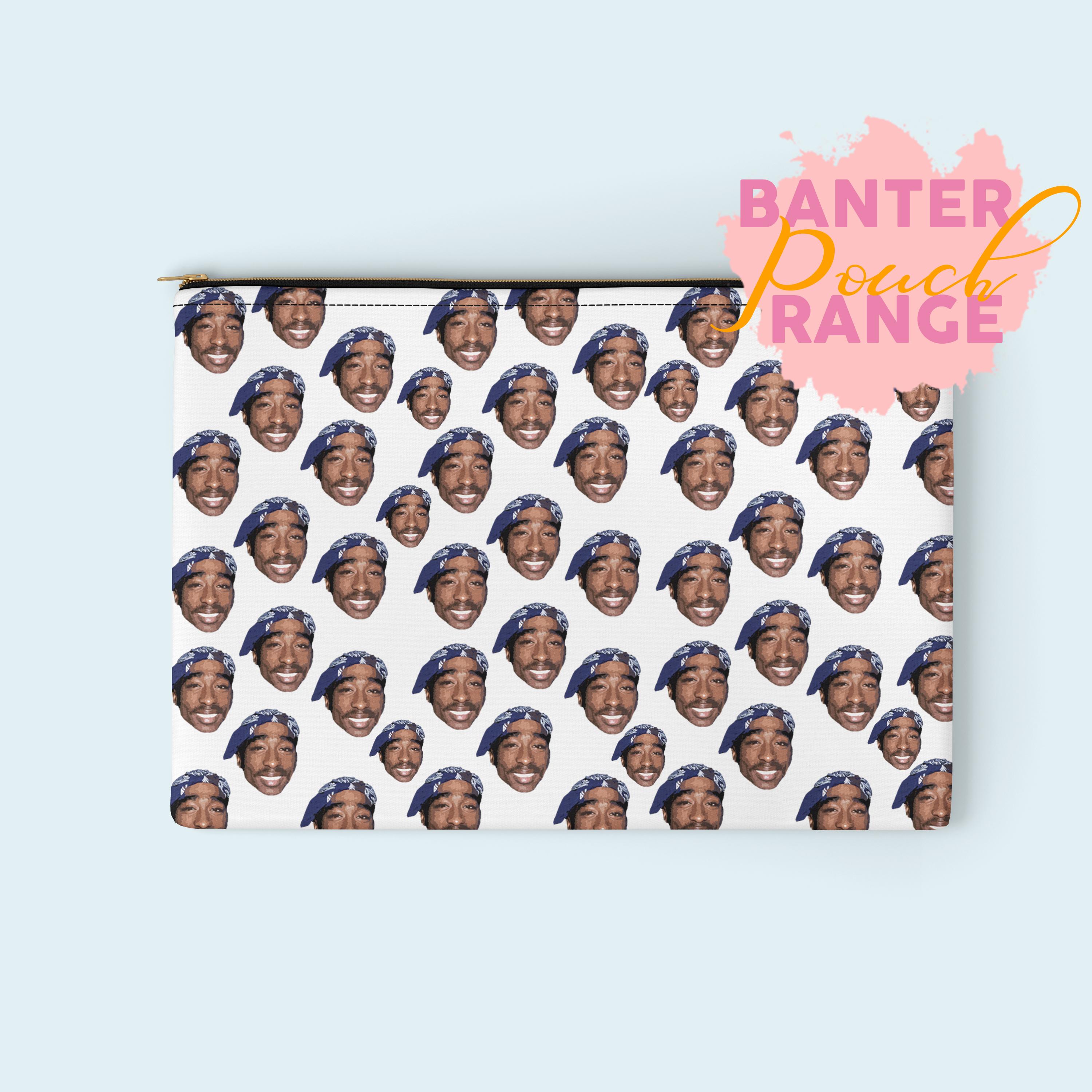 TUPAC COIN PURSE | FUNNY PURSE | BANTER CARDS | POUCH