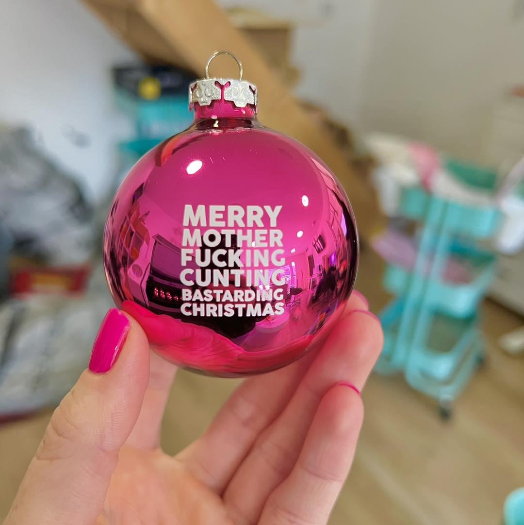 FUNNY BAUBLE | RUDE BAUBLE | SWEARY BAUBLE | BANTER CARDS | BANTER BAUBLES