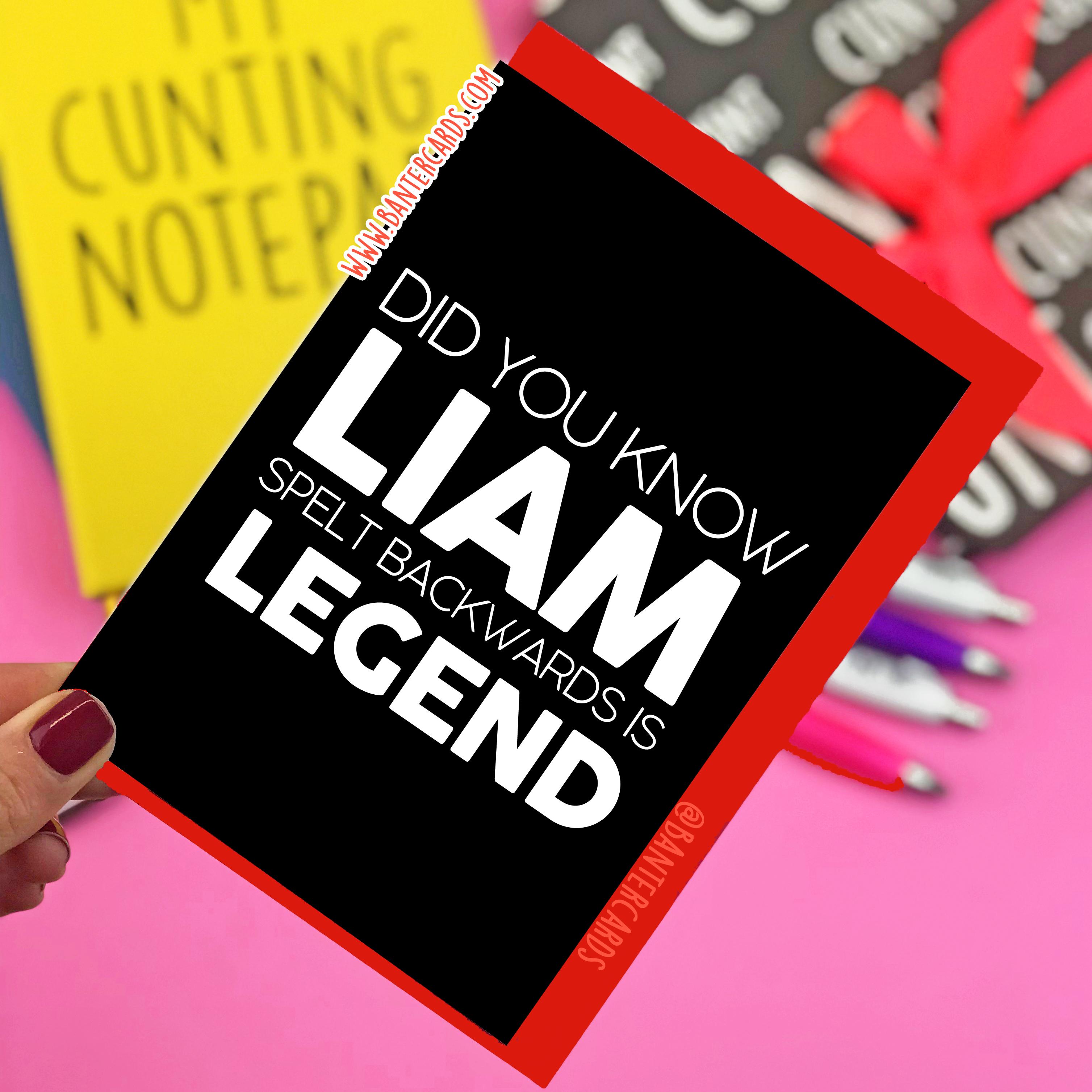 DID YOU KNOW *NAME* SPELT BACKWARDS IS LEGEND