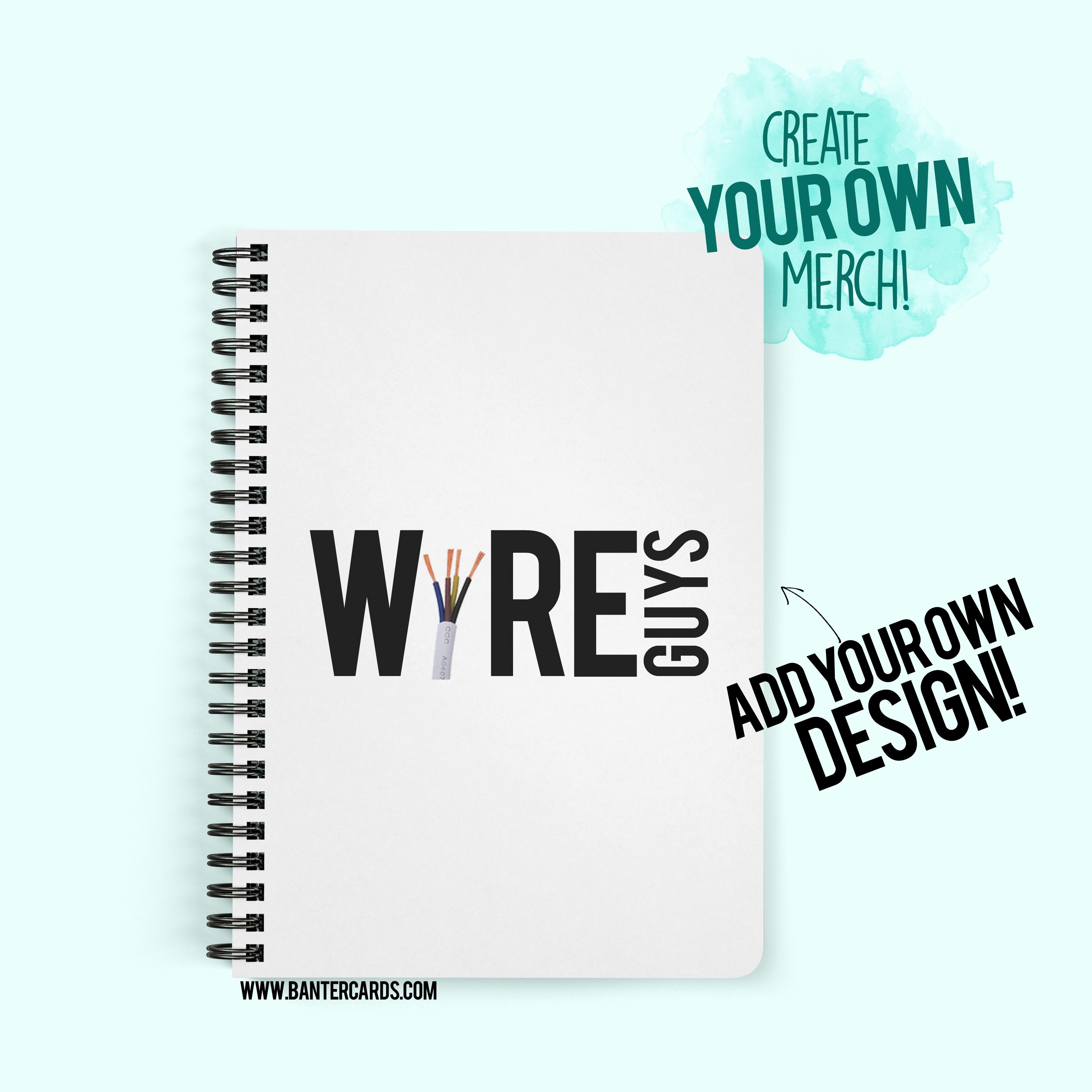 A4 PAPERBACK NOTEPADS - CREATE YOUR OWN MERCH | SALES MARKETING ...