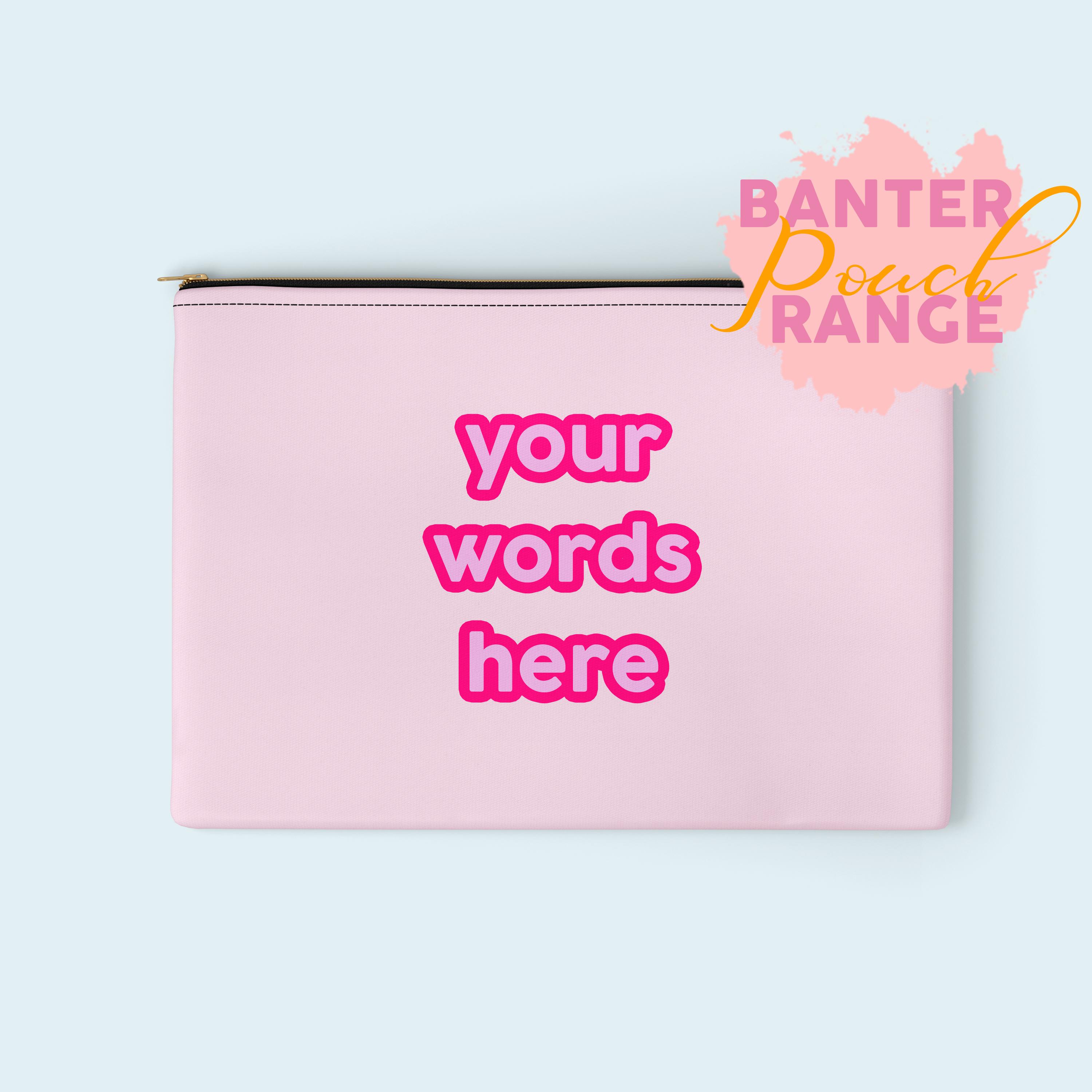 COMPLETELY CUSTOMISED COIN PURSE | FUNNY PURSE | BANTER CARDS | POUCH