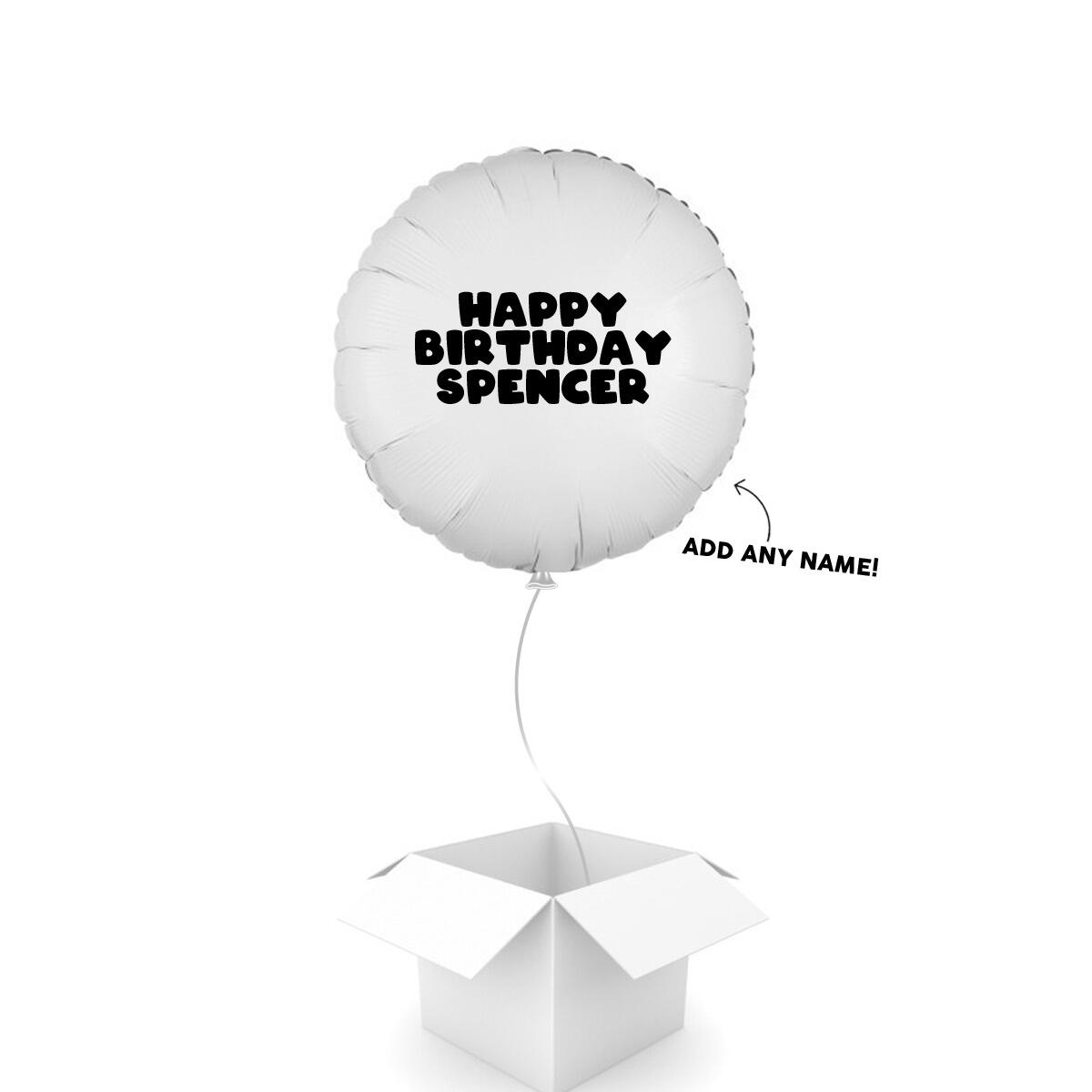 Send a custom Helium Balloon in a Box – Choose Color & add extras ...