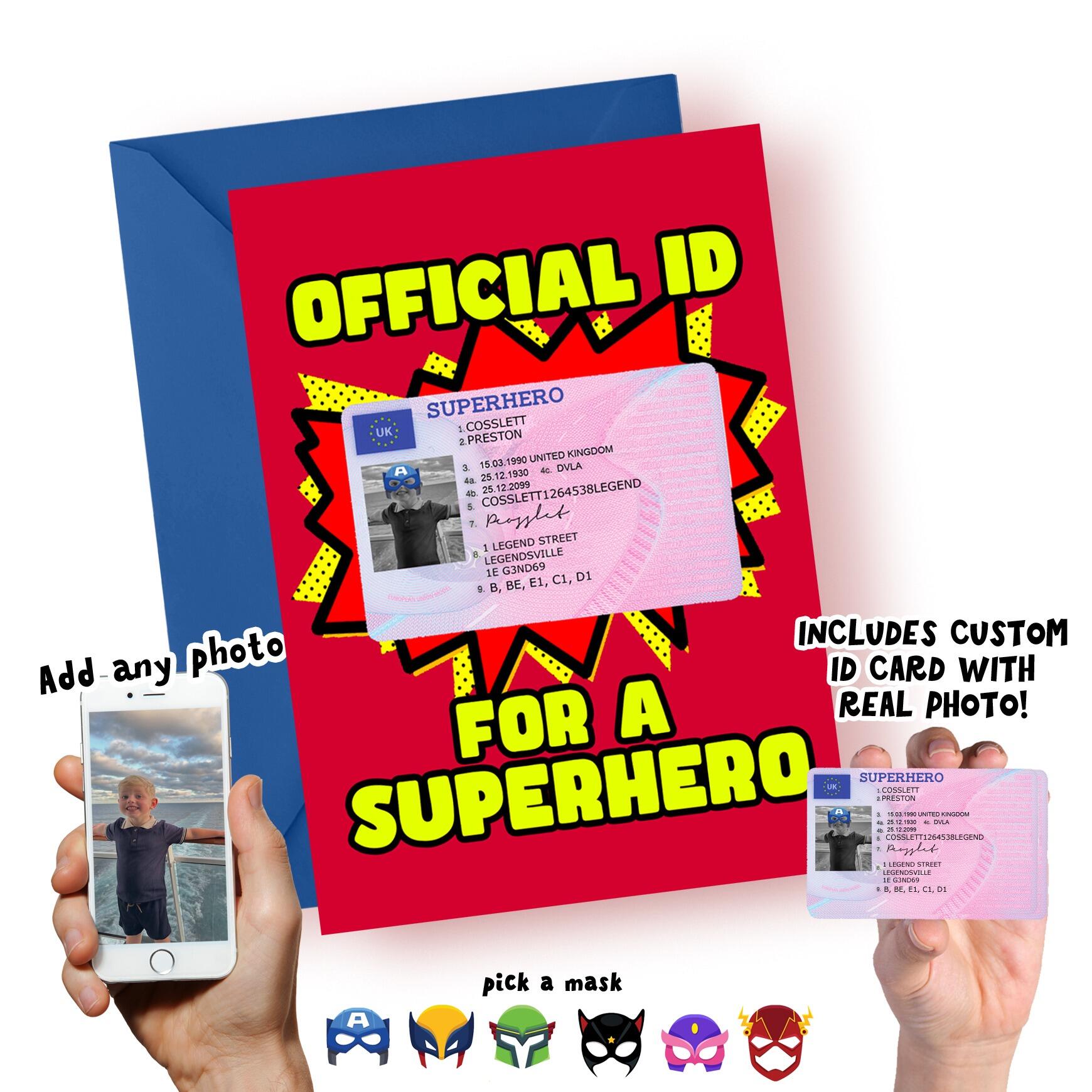 FUNNY ID CARDS | FAKE ID CARDS | FUNNY BANTER CARDS