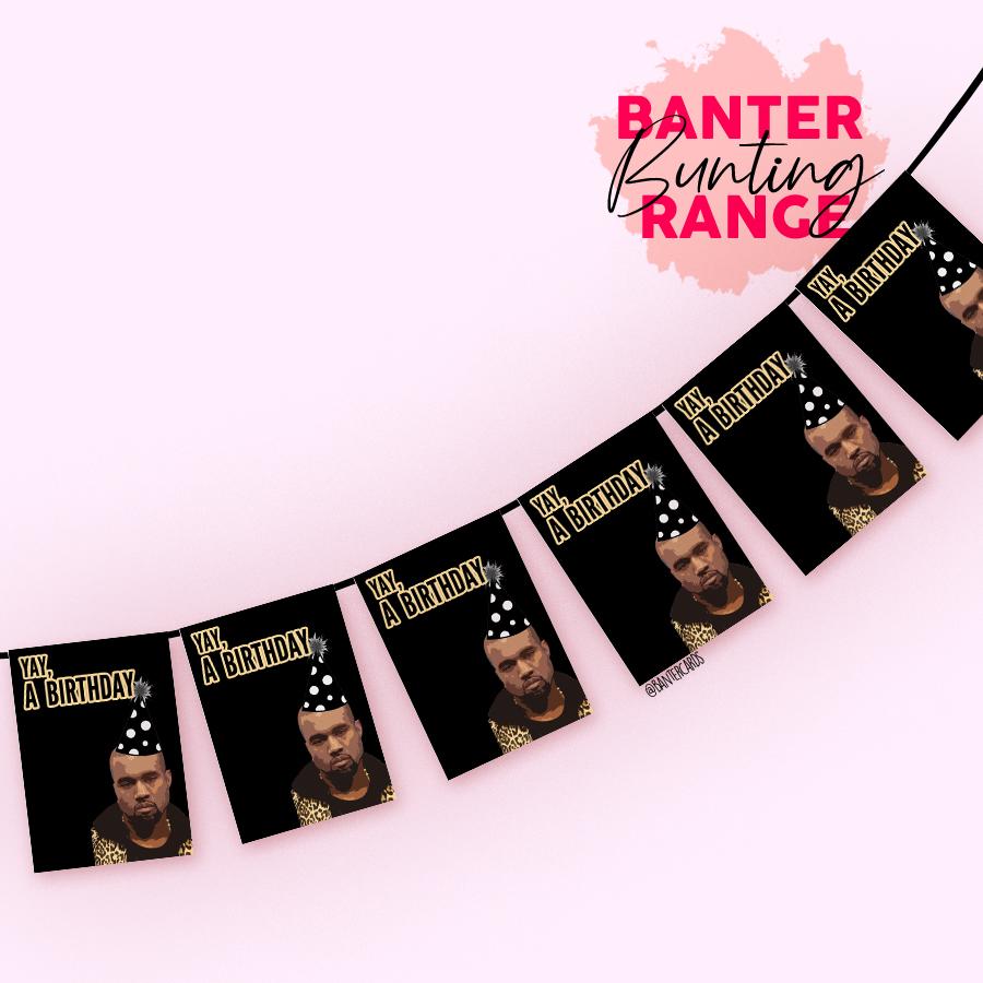 HAPPY BIRTHDAY CUNTY BOLLOCKS | FUNNY BUNTING | RUDE BIRTHDAY BANNERS ...